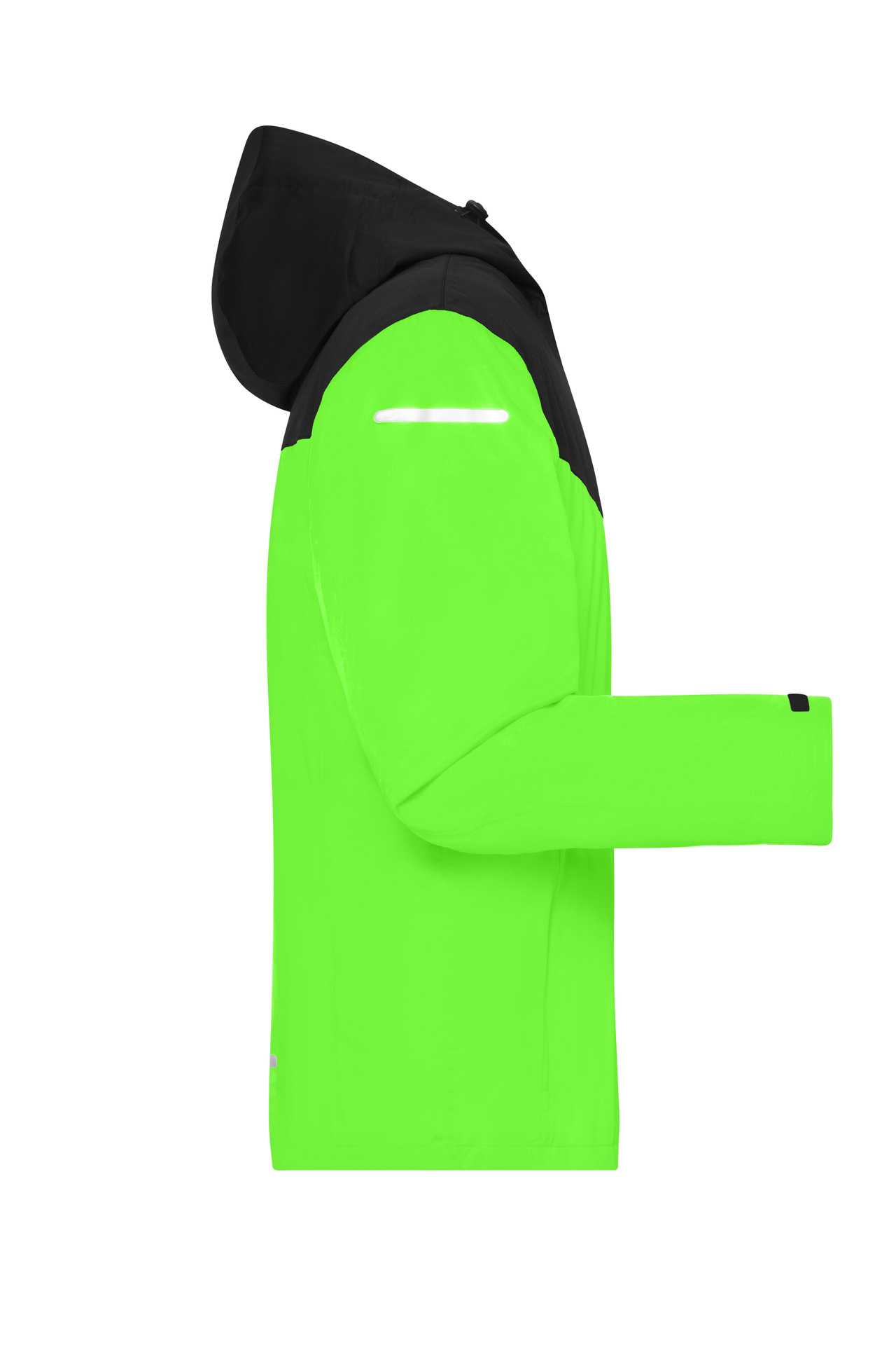 Men Men's Allweather Jacket Bright-green/black-Daiber