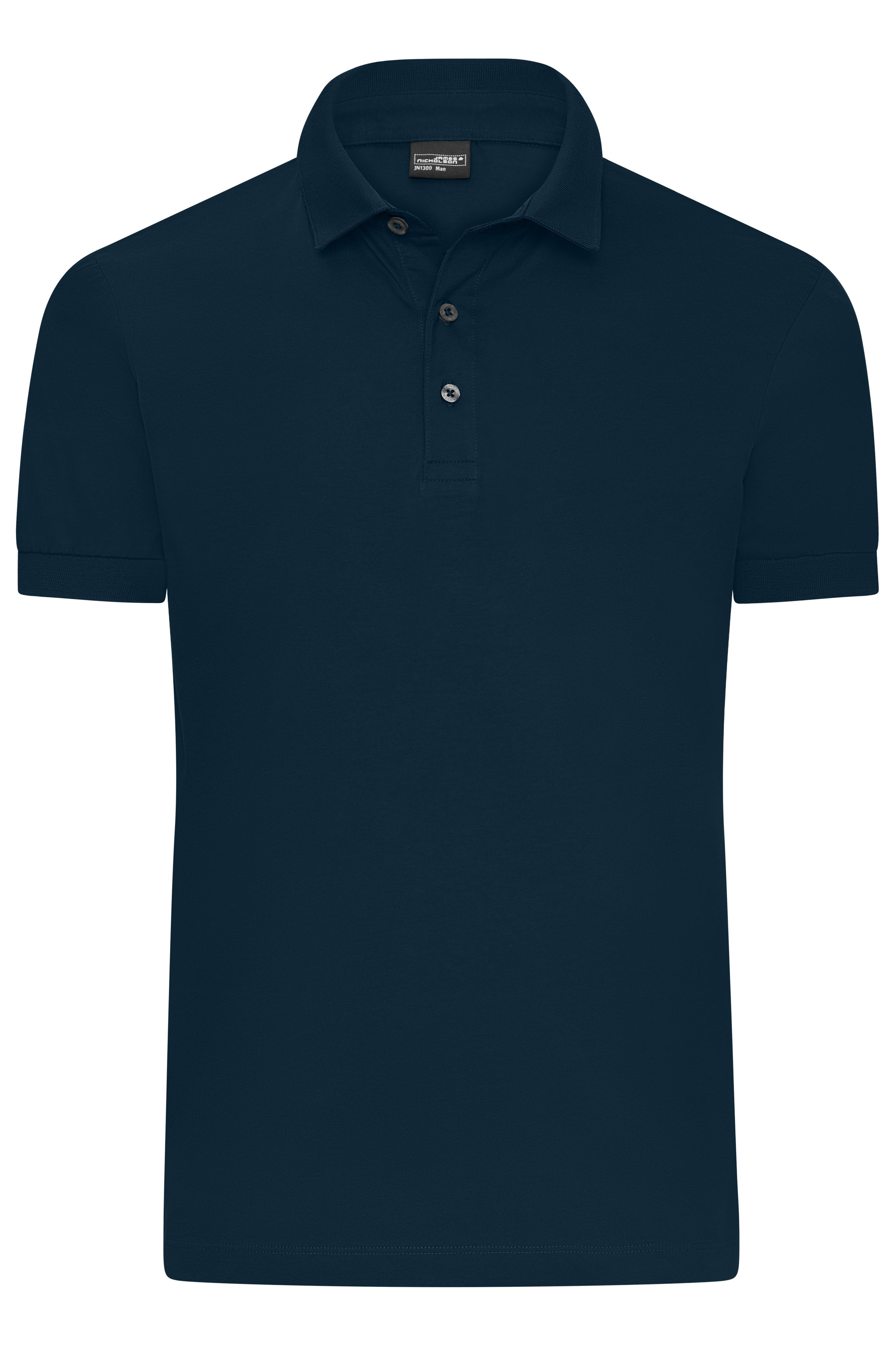 Men Men's Mercerised Polo Navy-Daiber