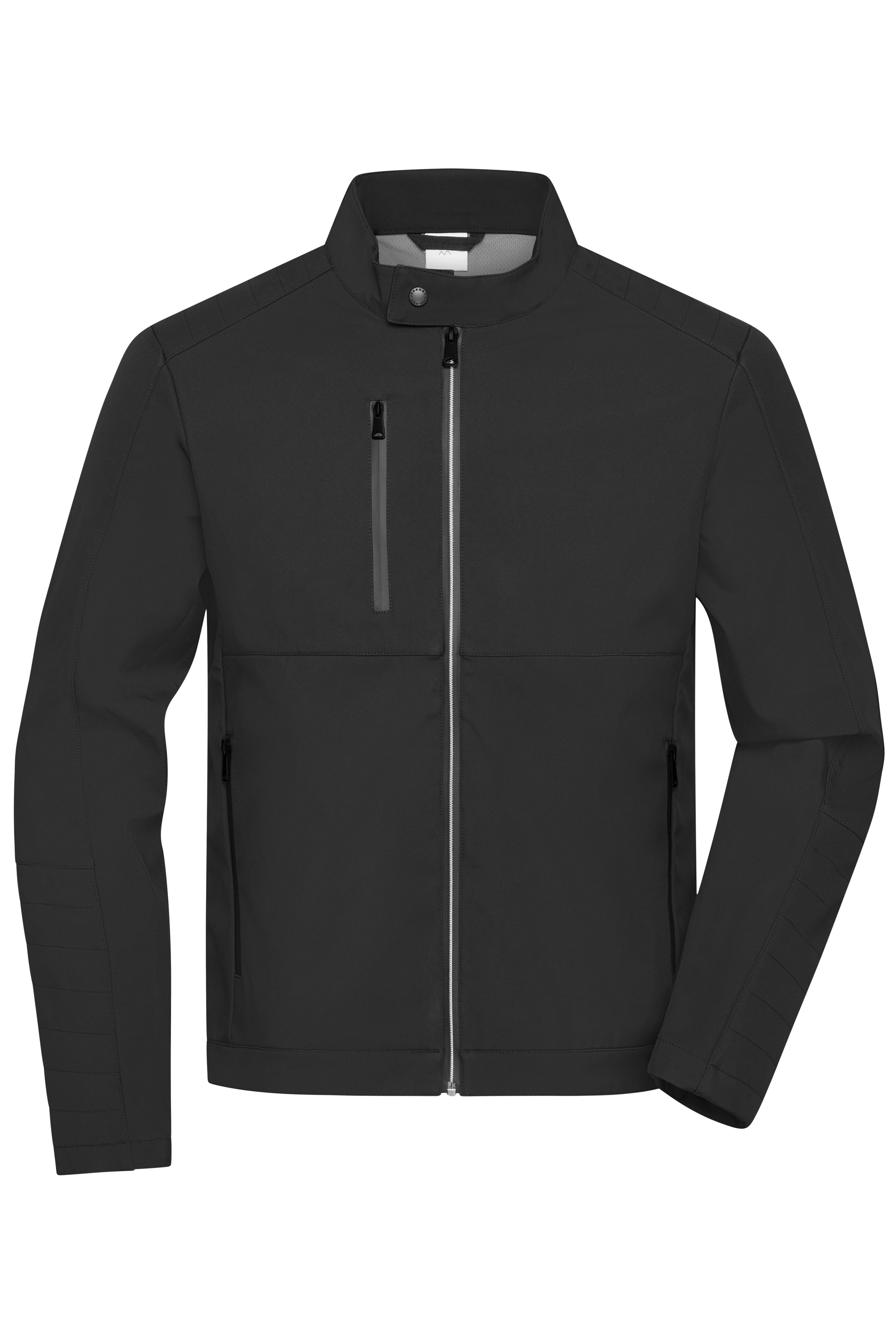Men Men's Softshell Jacket Black-Daiber