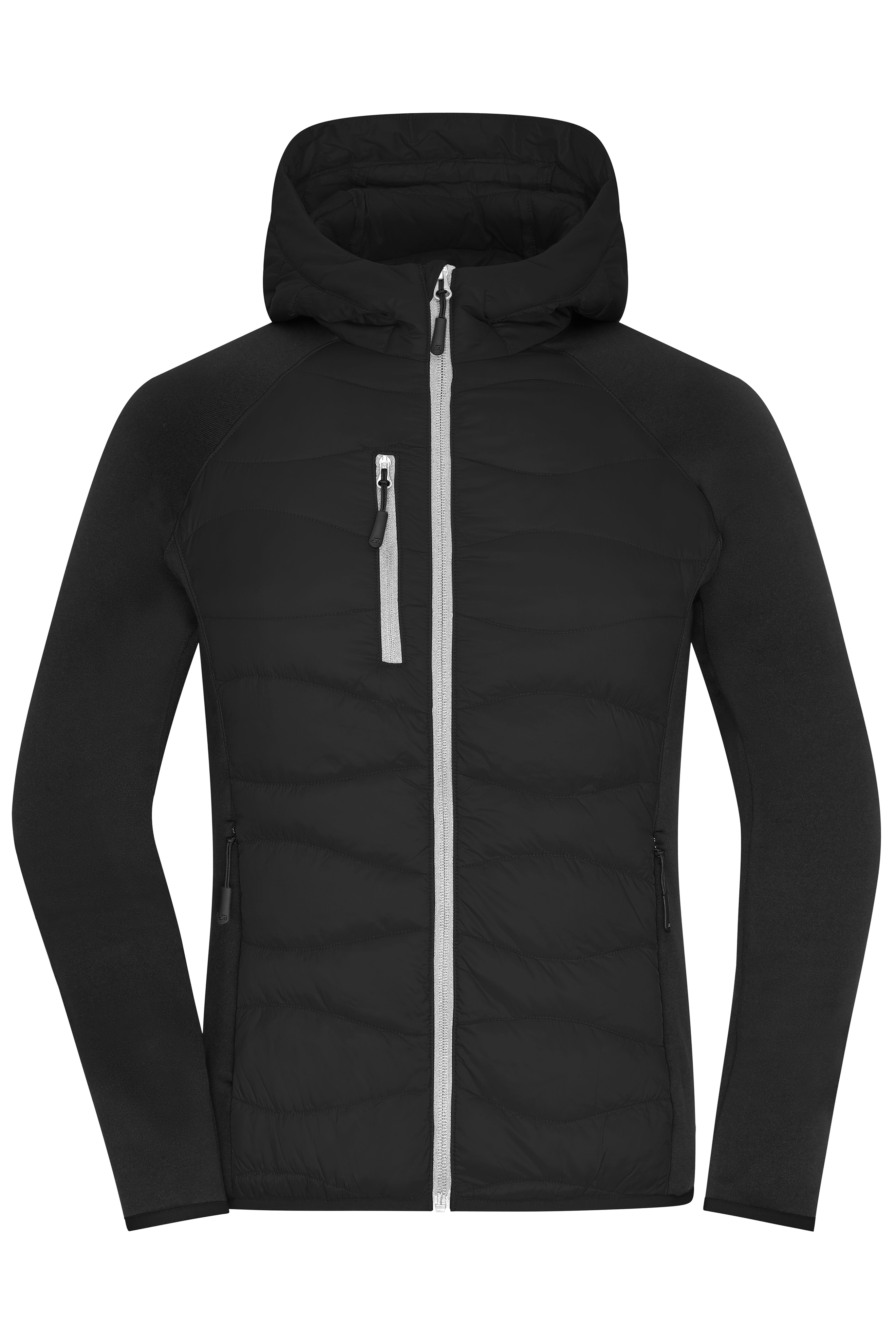 Ladies Ladies' Hybrid Jacket Black/black-Daiber