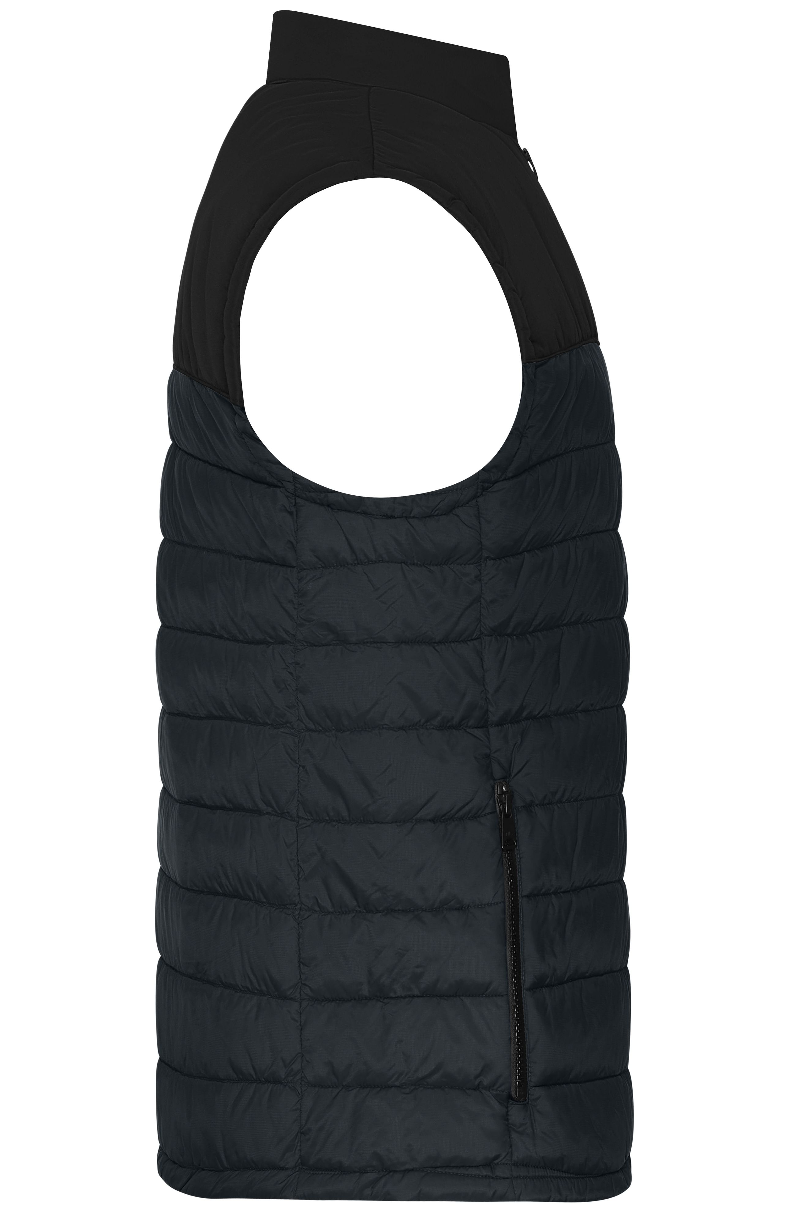 Men Men's Padded Vest Carbon/black-Daiber