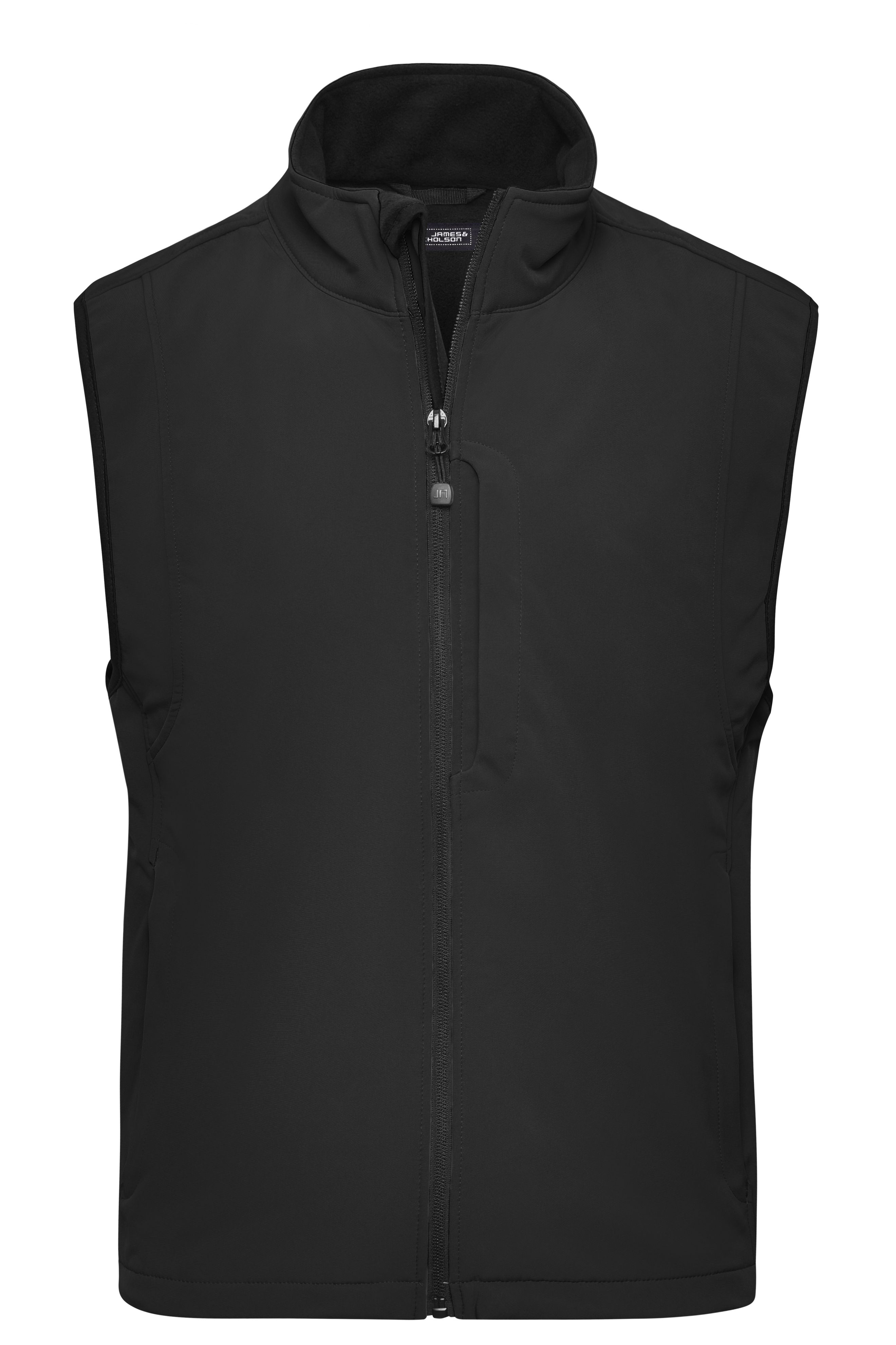 Men Men's Softshell Vest Black-Daiber