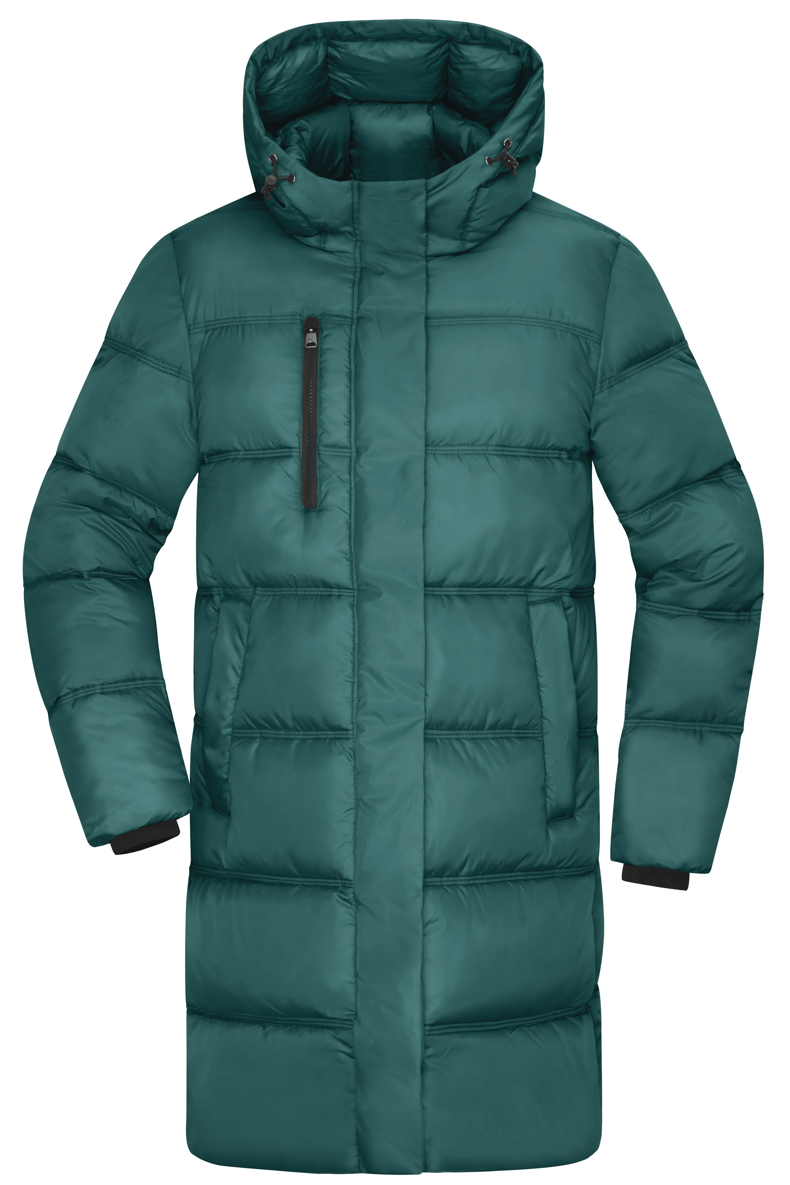 Damen Ladies' Winter Short Coat Smoky-green-Daiber