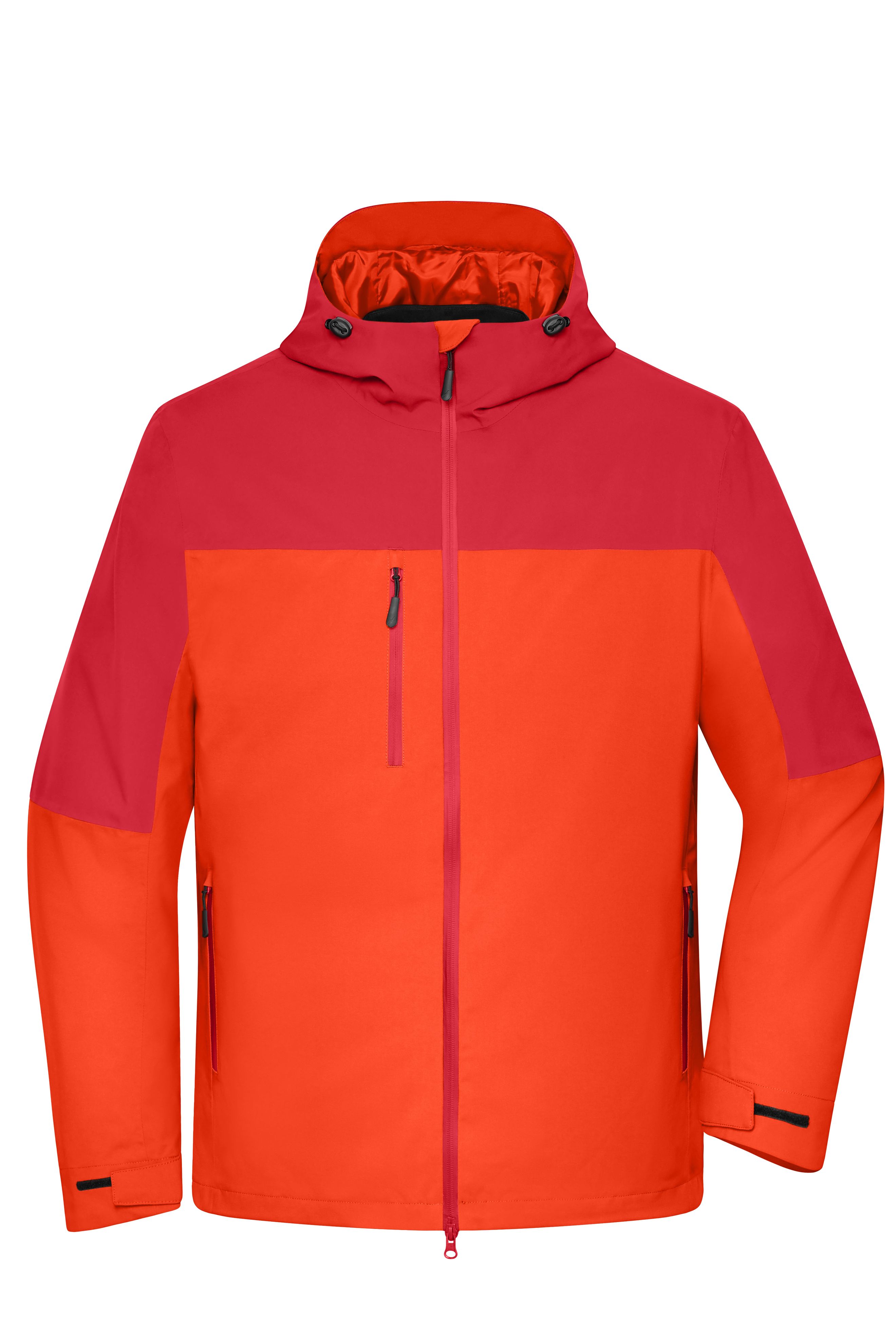 Men Men's 3-in-1 Jacket GRS Spicy-orange/red-Daiber