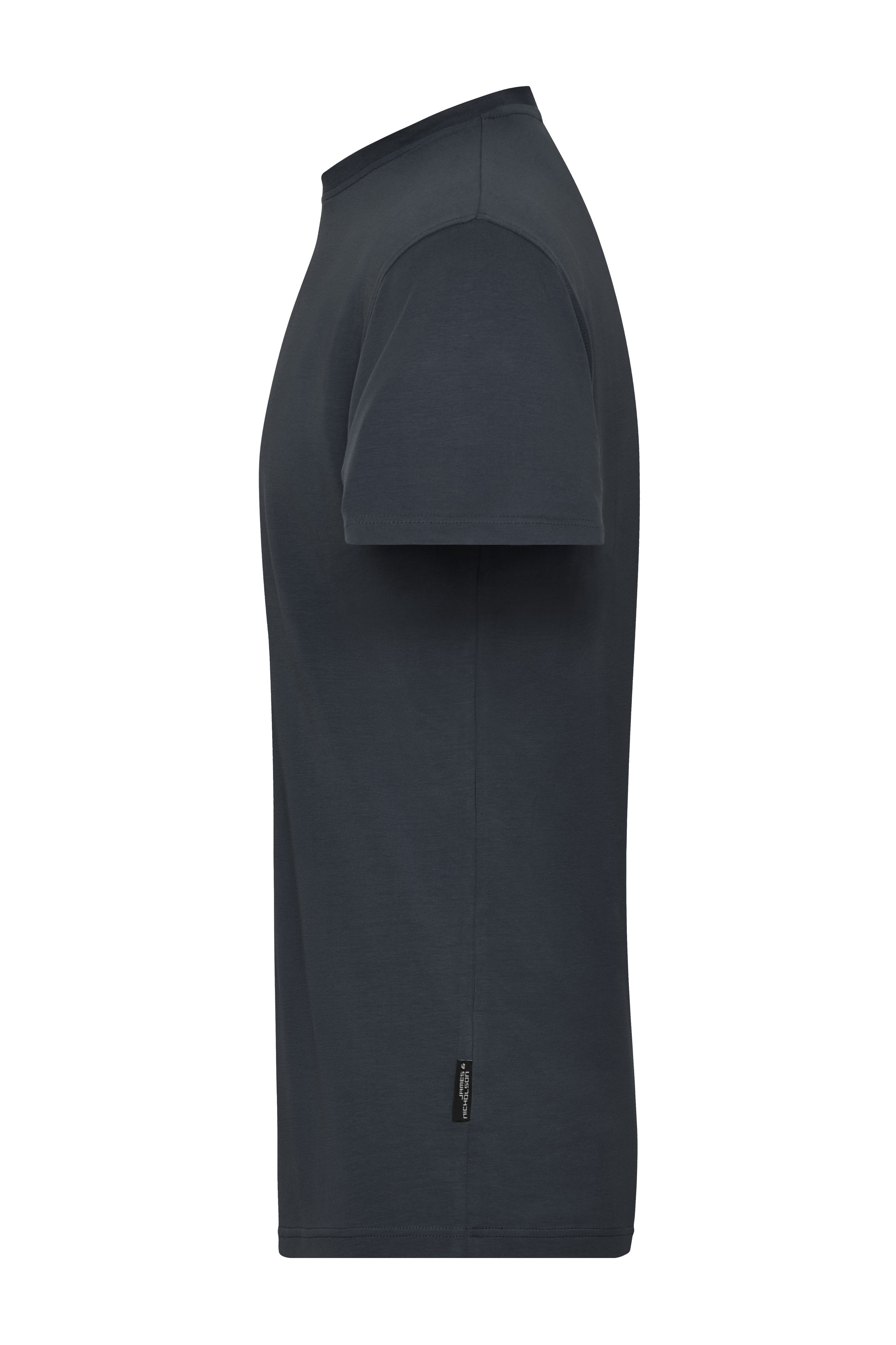 Herren Men's BIO Stretch-T Work - SOLID - Carbon-Daiber