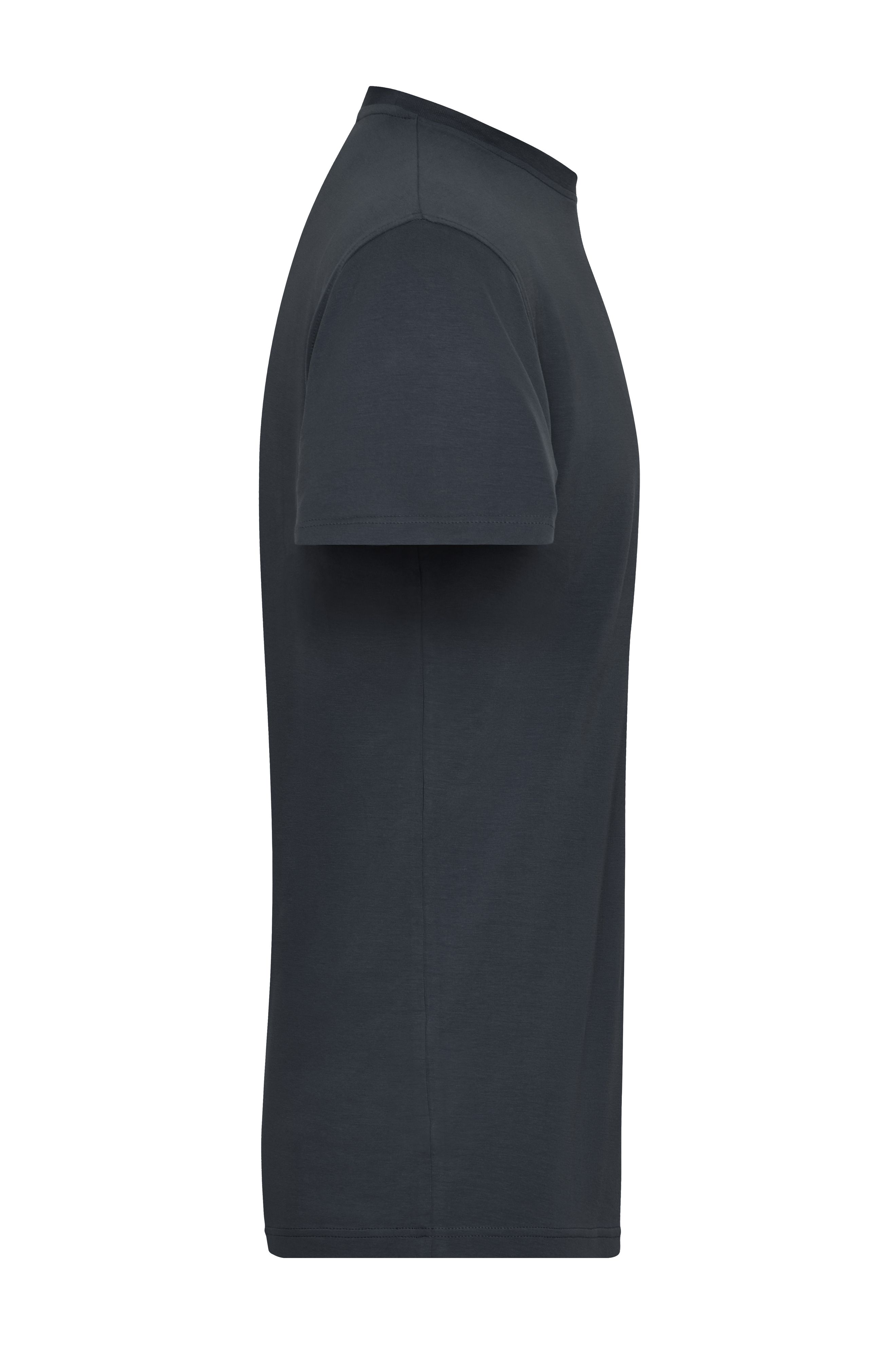 Herren Men's BIO Stretch-T Work - SOLID - Carbon-Daiber