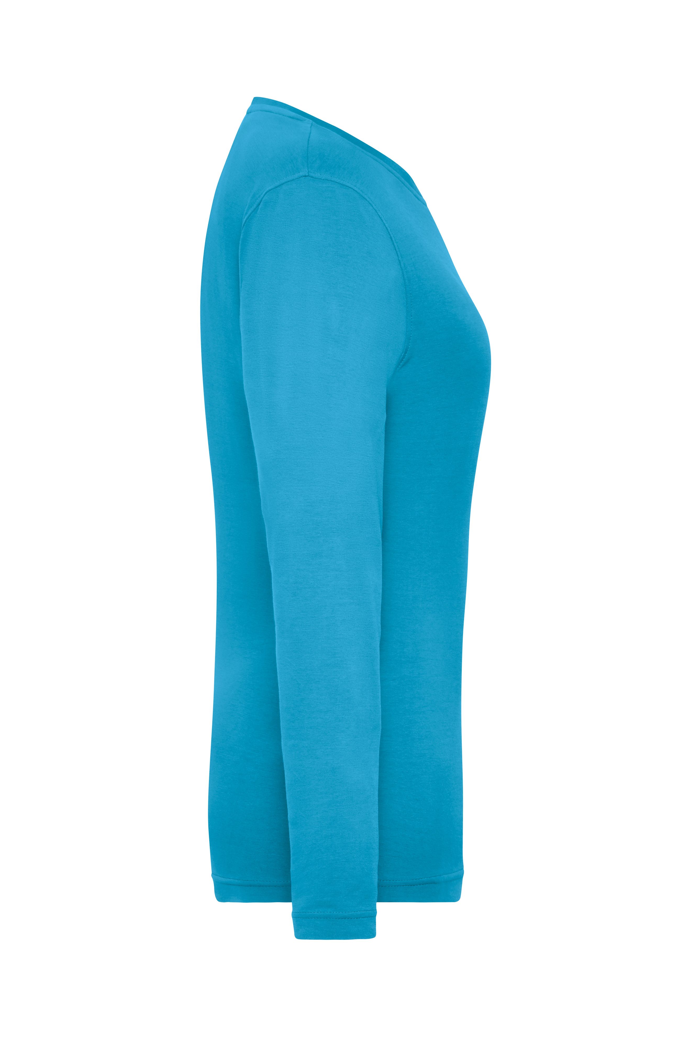 Ladies Ladies' BIO Stretch-Longsleeve Work - SOLID - OCS Blended ...