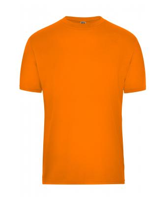 Herren Men s BIO Workwear T Shirt Orange Daiber