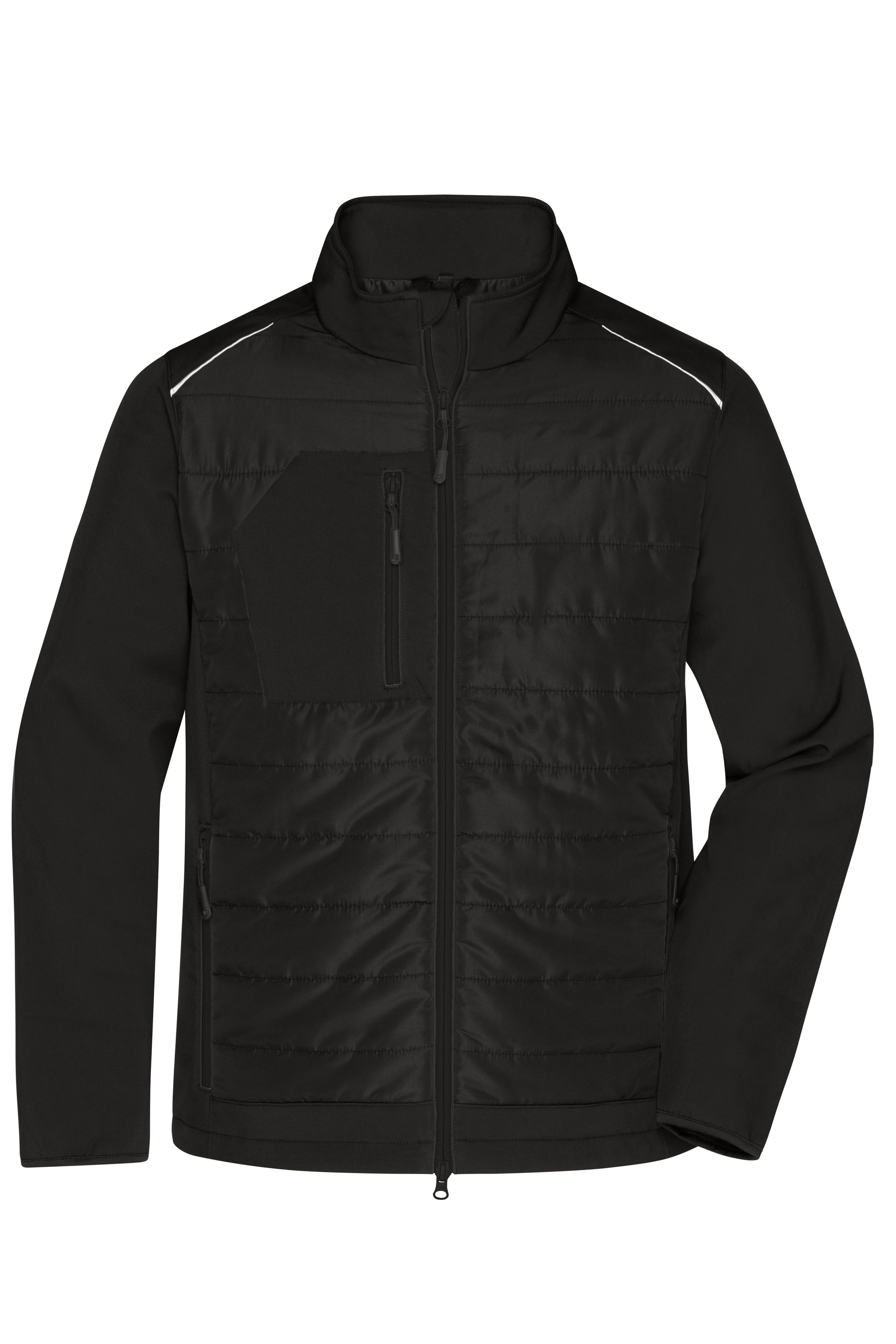 Men Men's Hybrid Jacket Black/black-Daiber