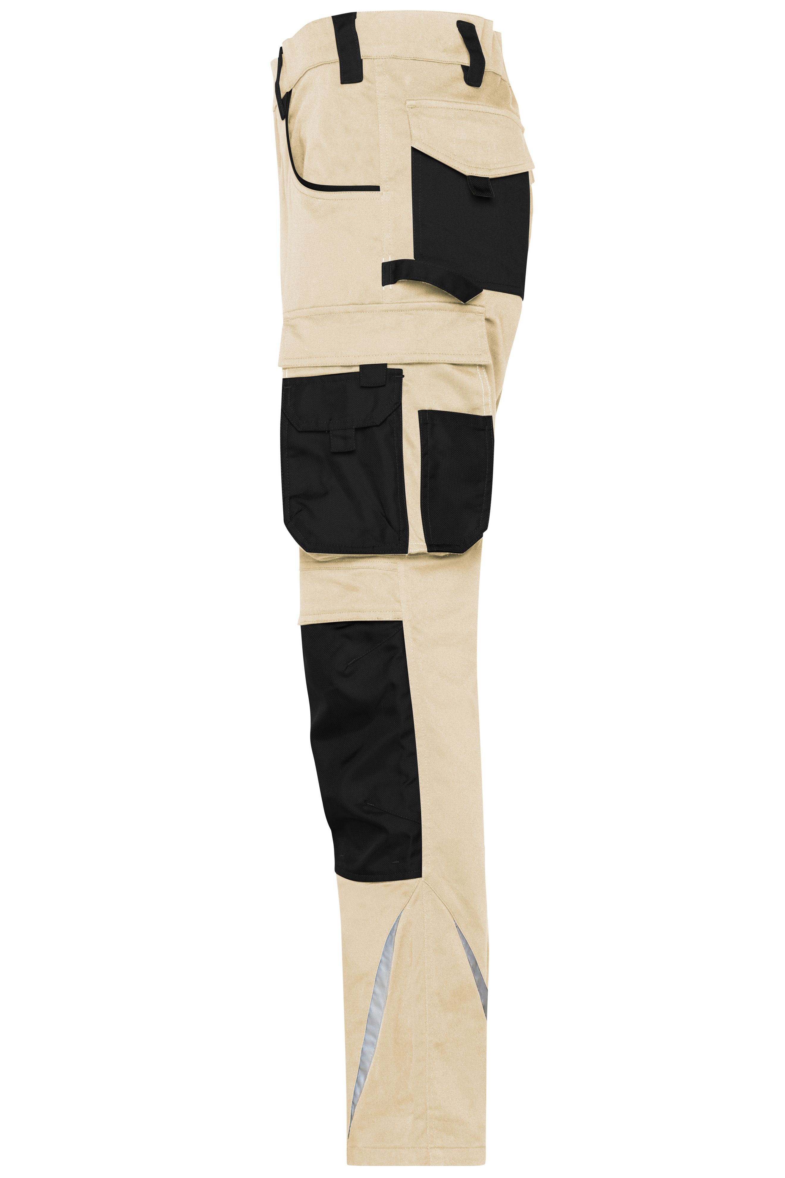 Unisex Workwear Pants Slim Line - STRONG - GRS & OCS Blended Stone ...