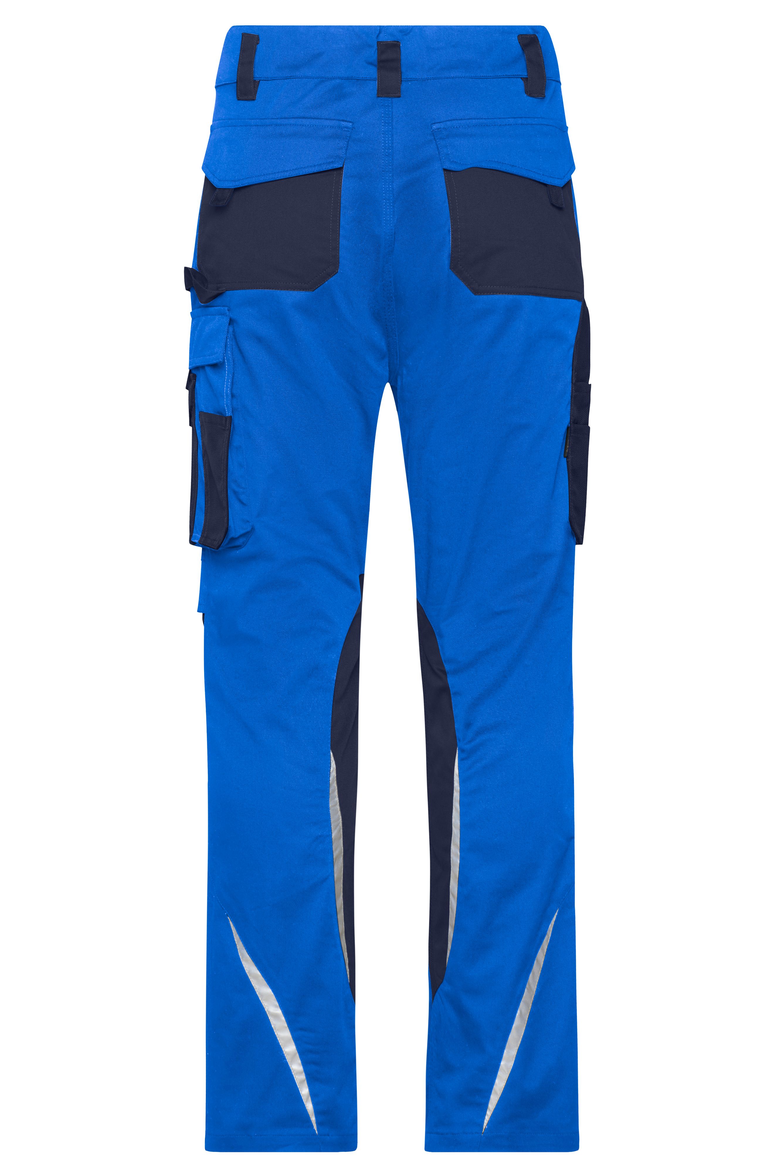 Unisex Workwear Pants Slim Line - STRONG - GRS Royal/navy-Daiber
