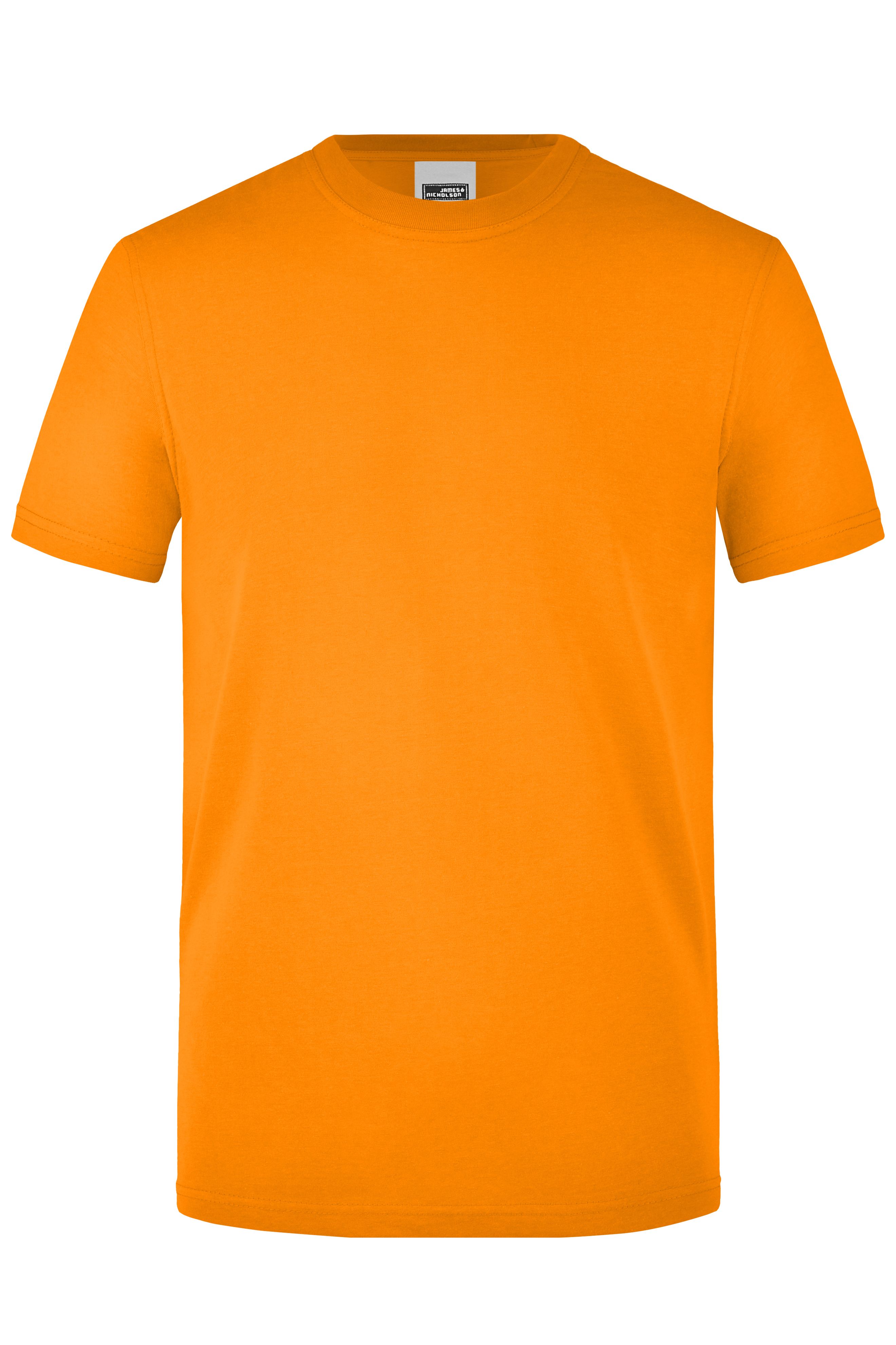 Men Men's Signal Workwear T-Shirt Neon-orange-Daiber