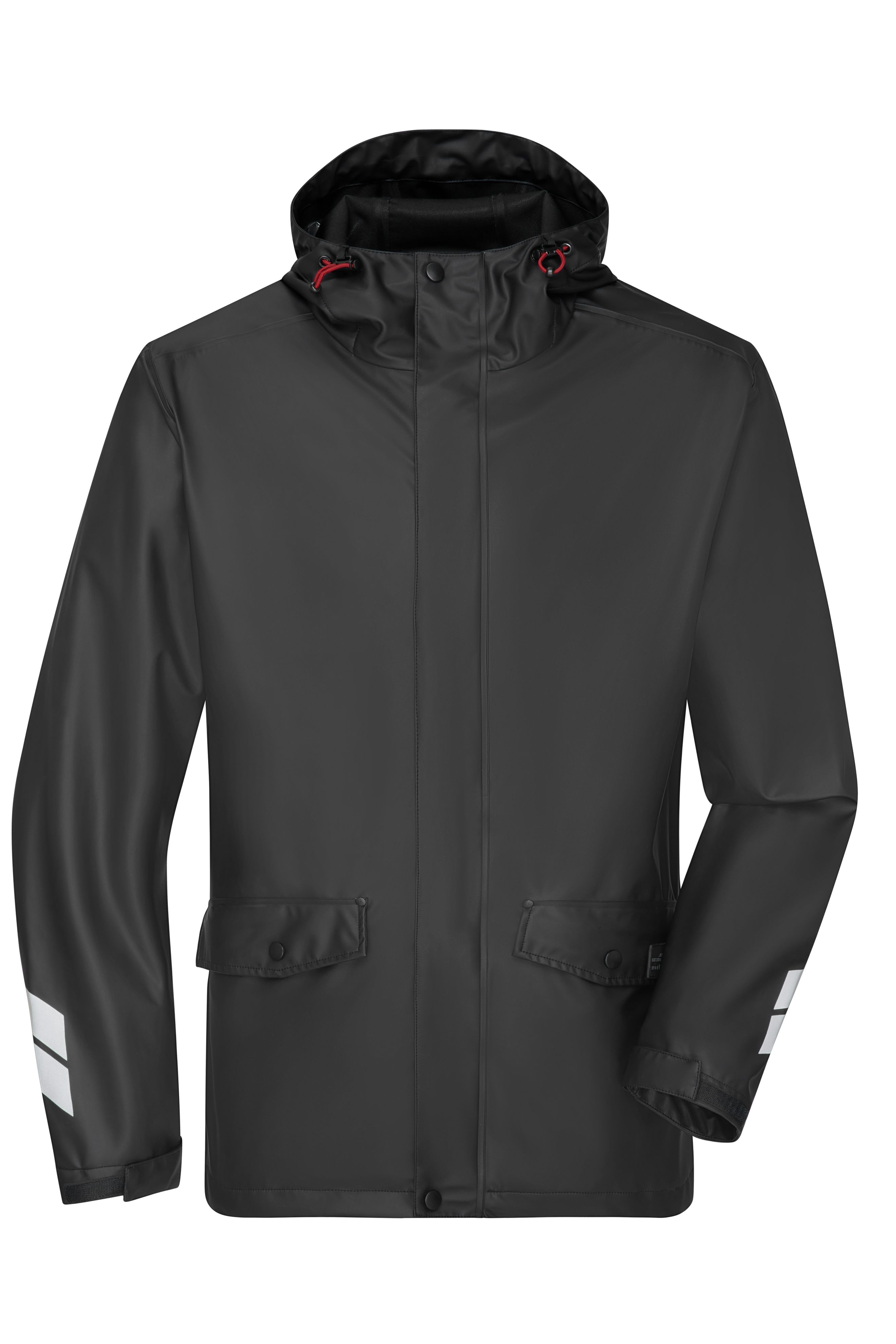 Unisex Worker Rain-Jacket Black-Daiber