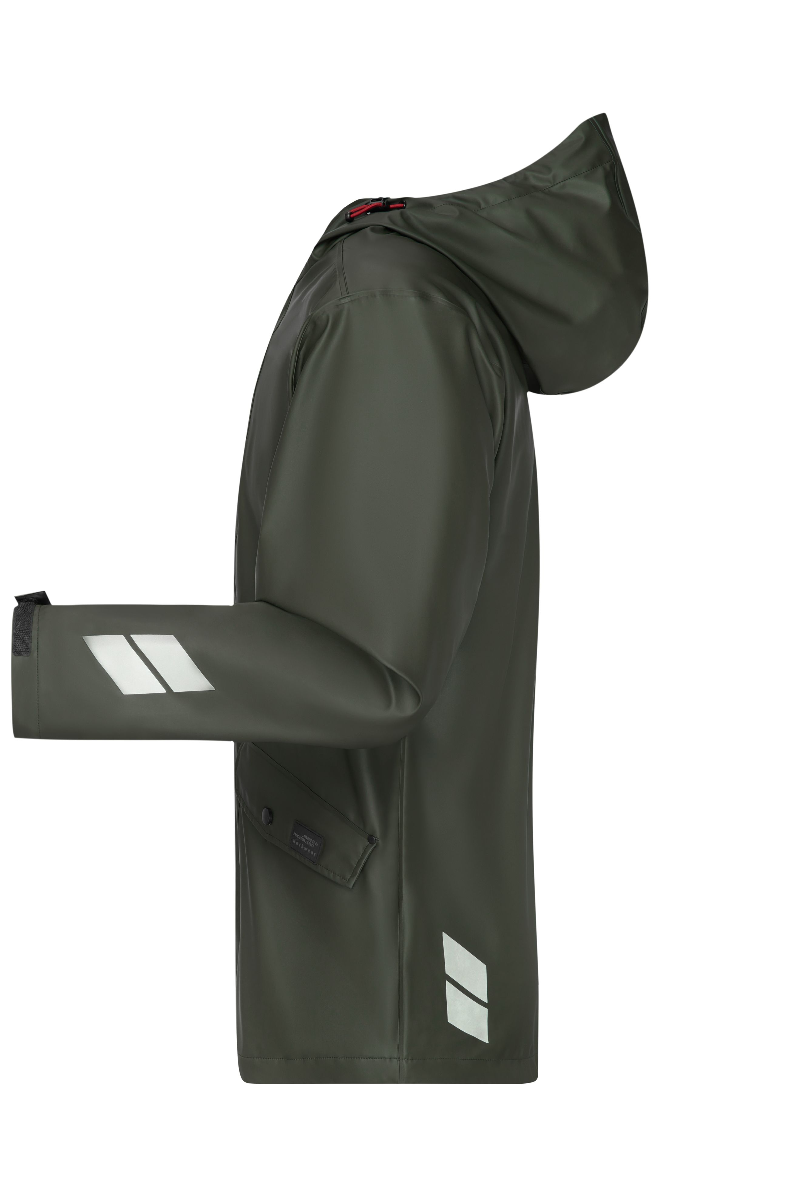 Unisex Worker Rain-Jacket Olive-Daiber