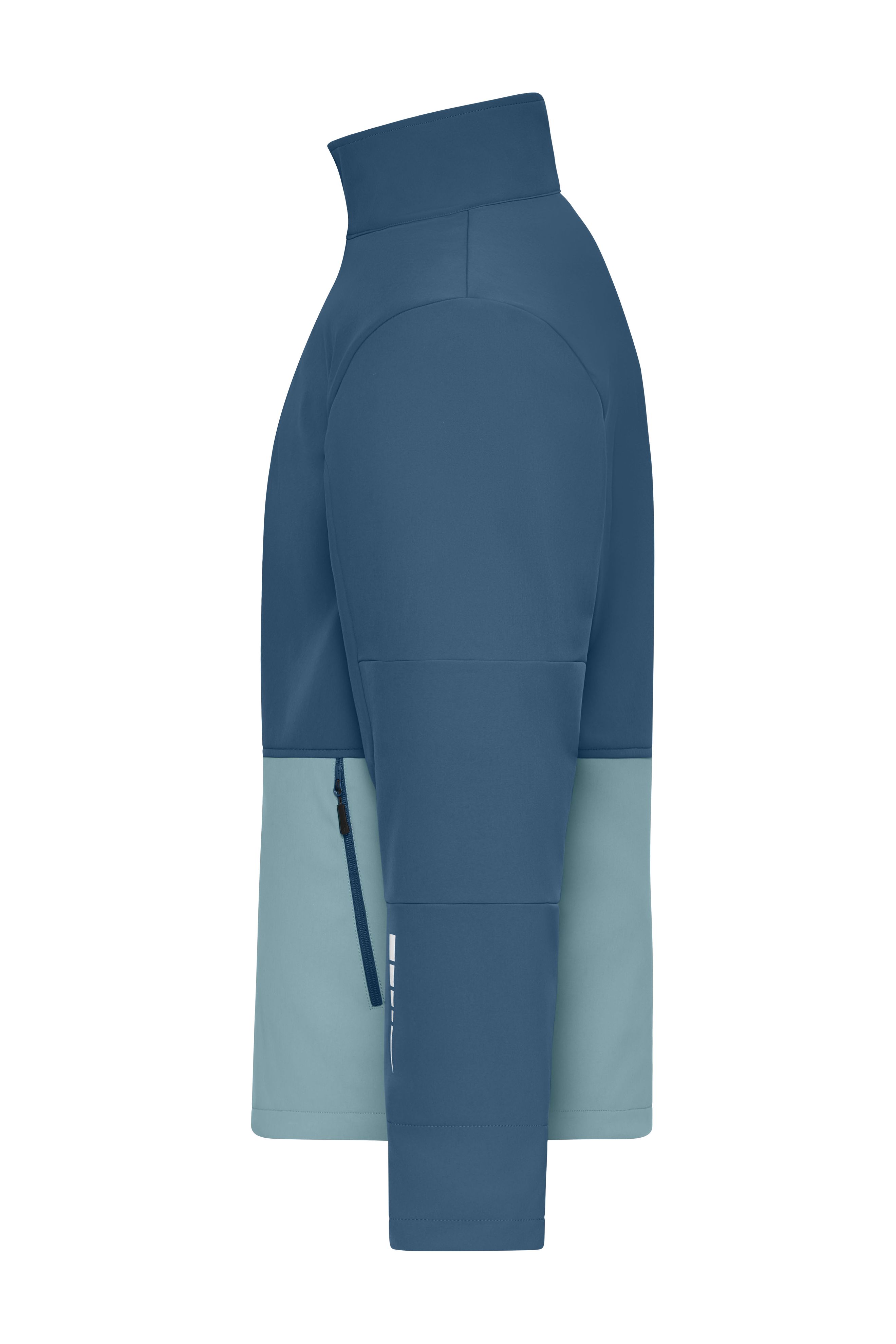 Unisex Workwear Softshell Jacket Deep-blue/steel-blue-Daiber