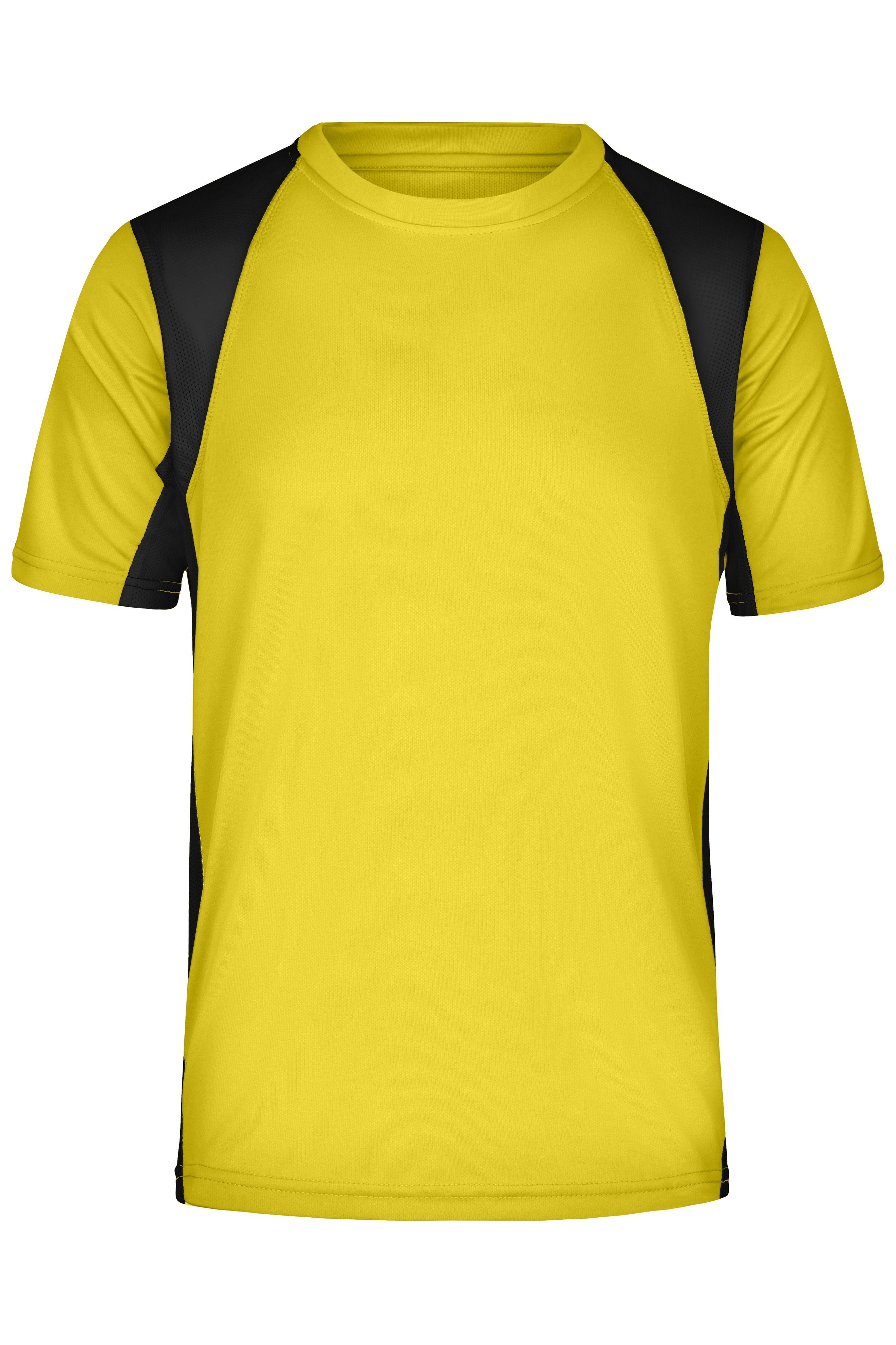 Men Men's Running-T Yellow/black-Daiber