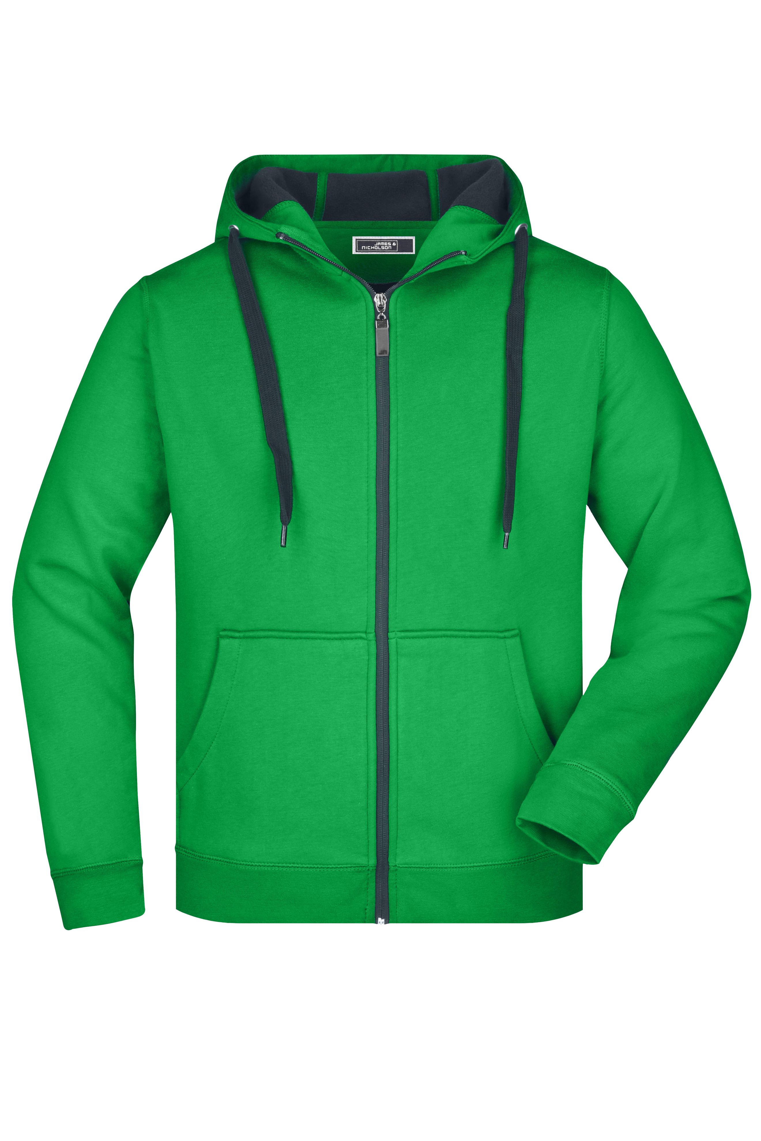 Homme Veste à capuche homme Vert-fougère/graphite-Daiber