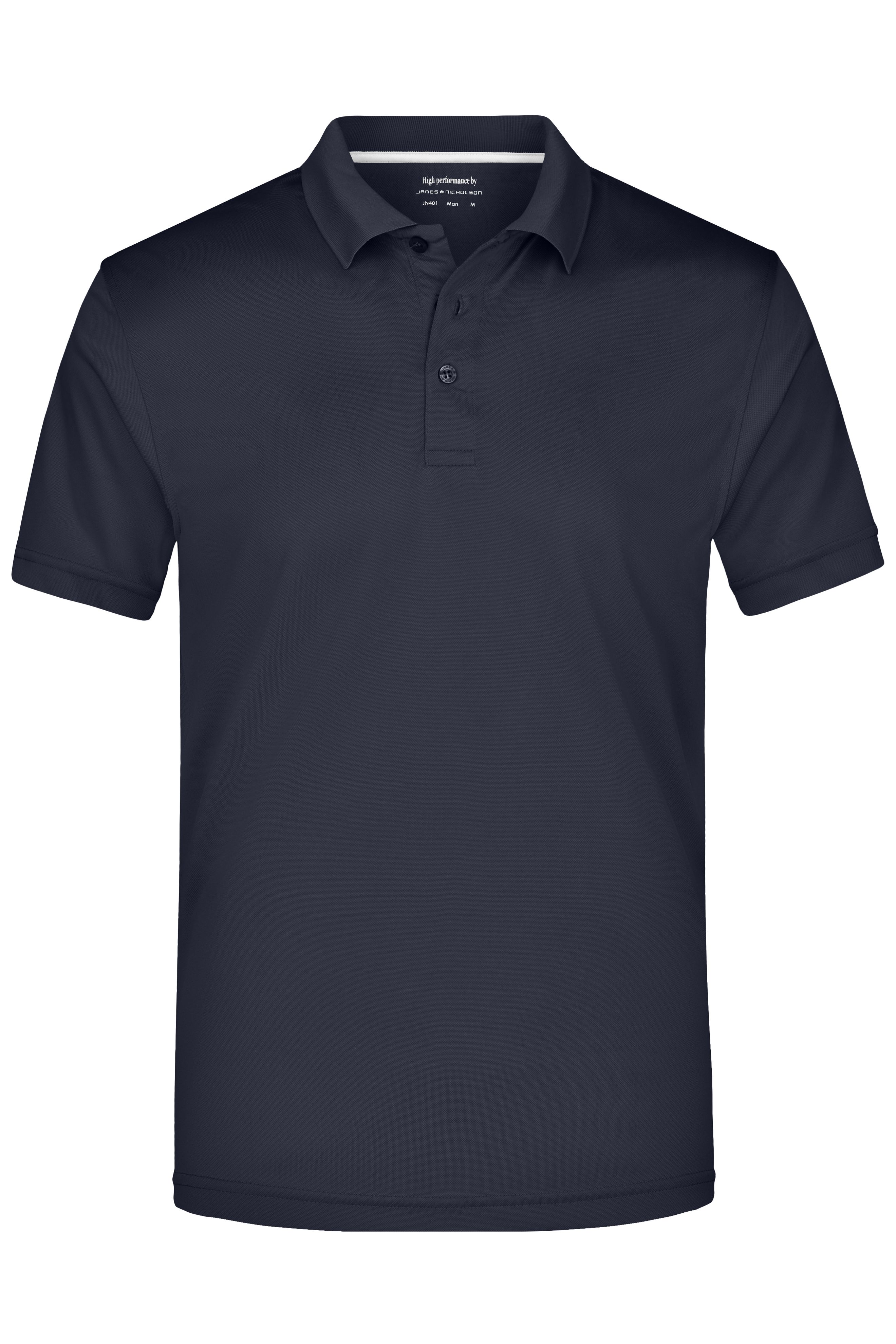 Men Men's Polo High Performance Navy-Daiber