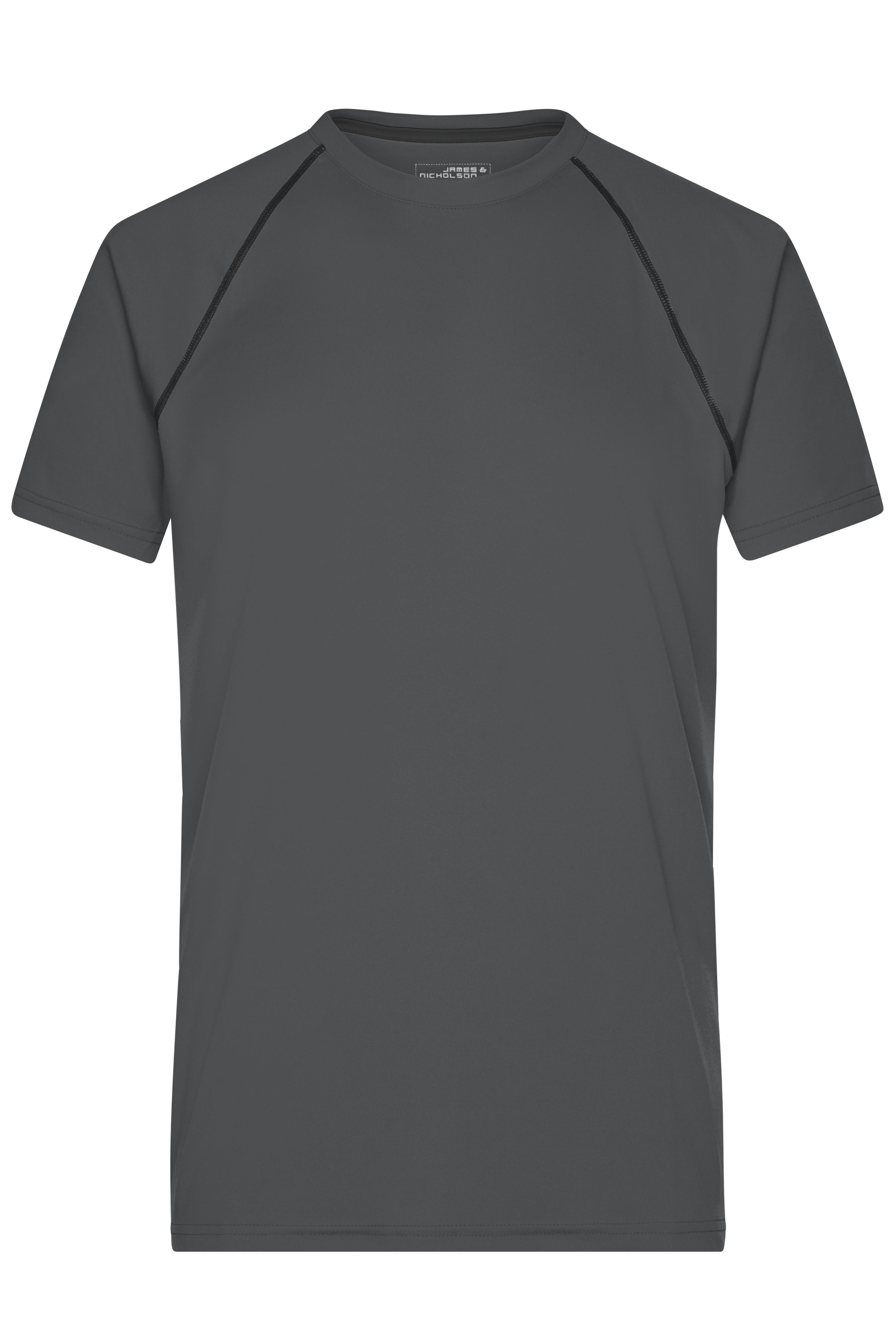 Herren Men's Sports T-Shirt Titan/black-Daiber