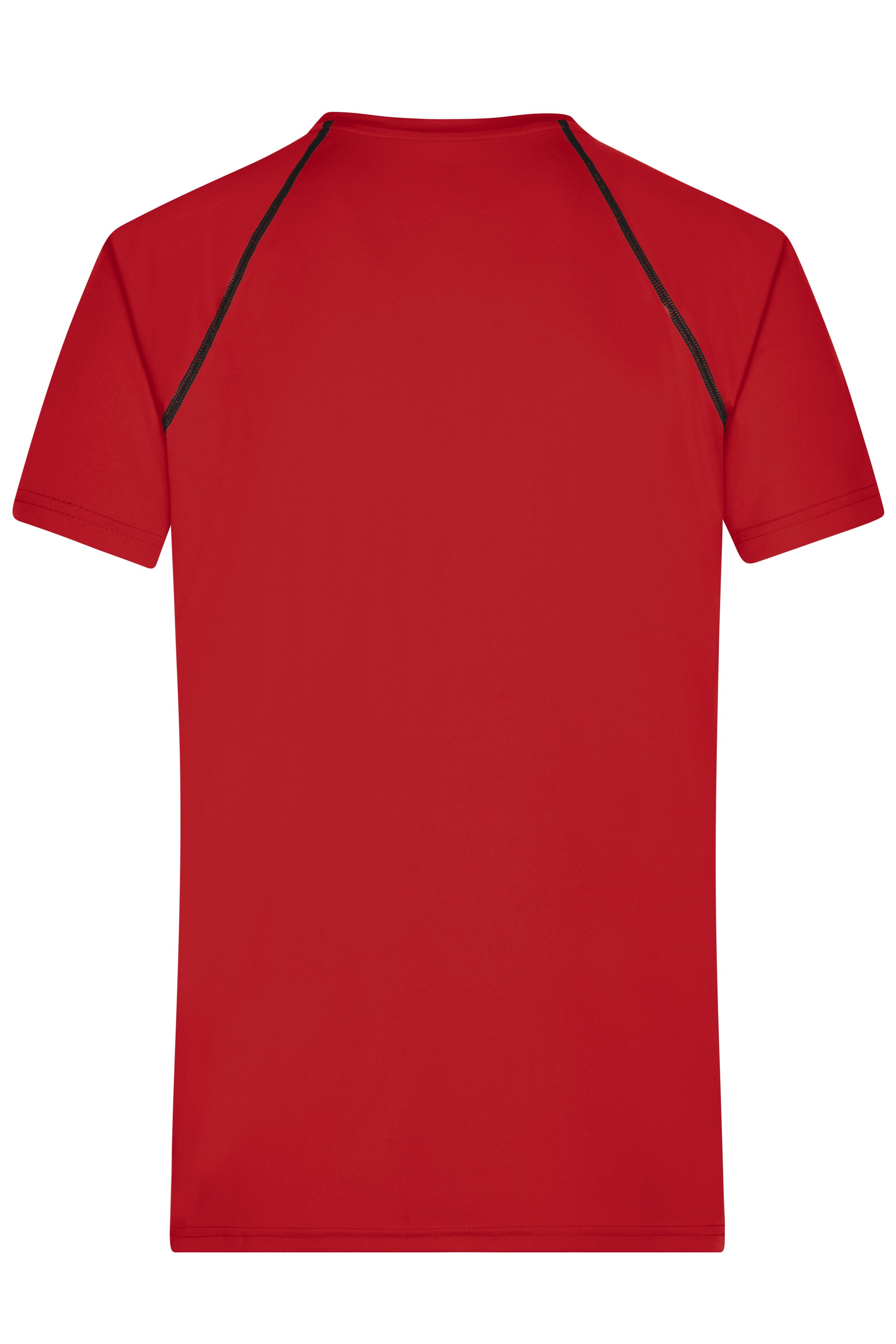 Herren Men's Sports T-Shirt Red/black-Daiber