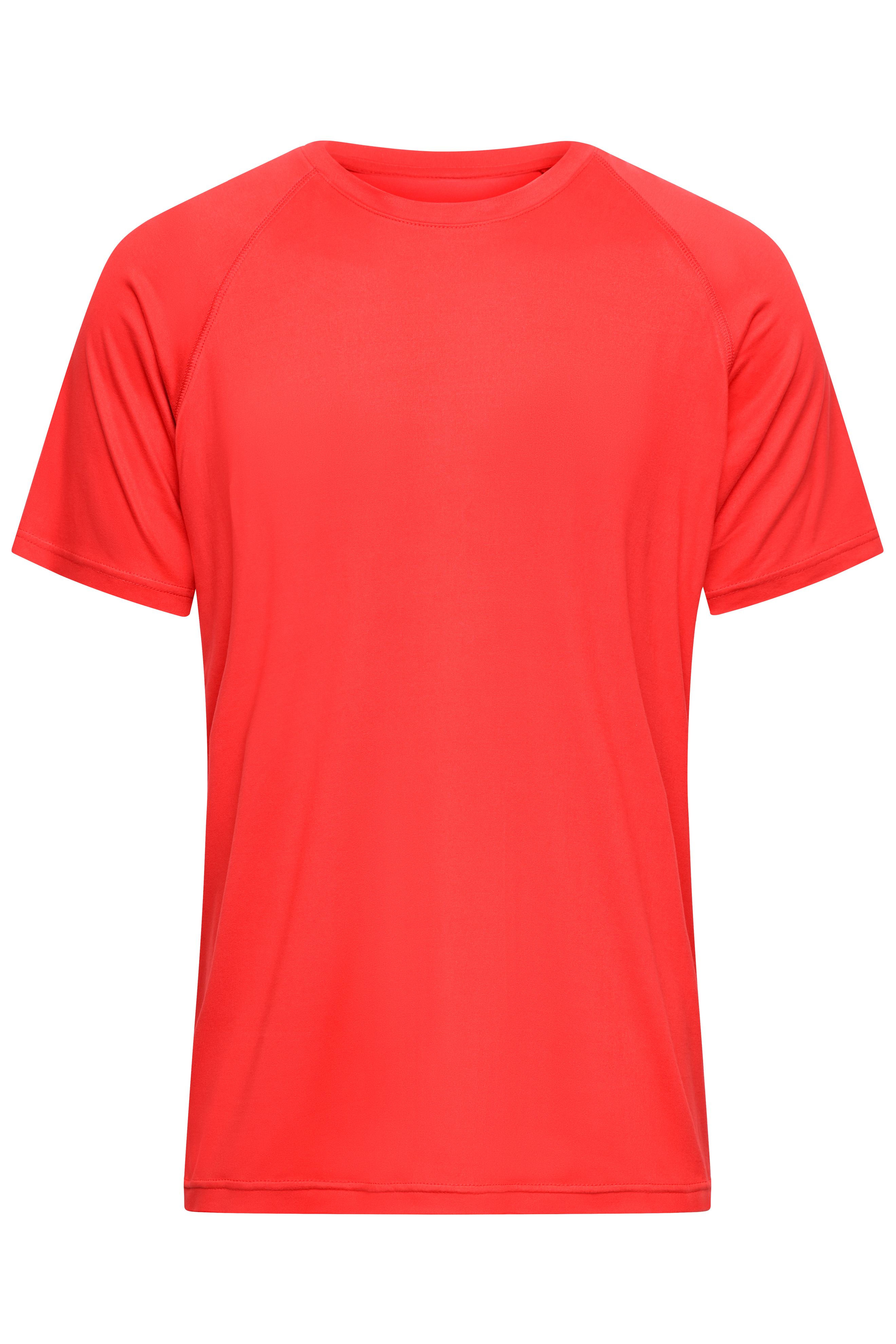 Men Men's Sports-T Bright-red-Daiber