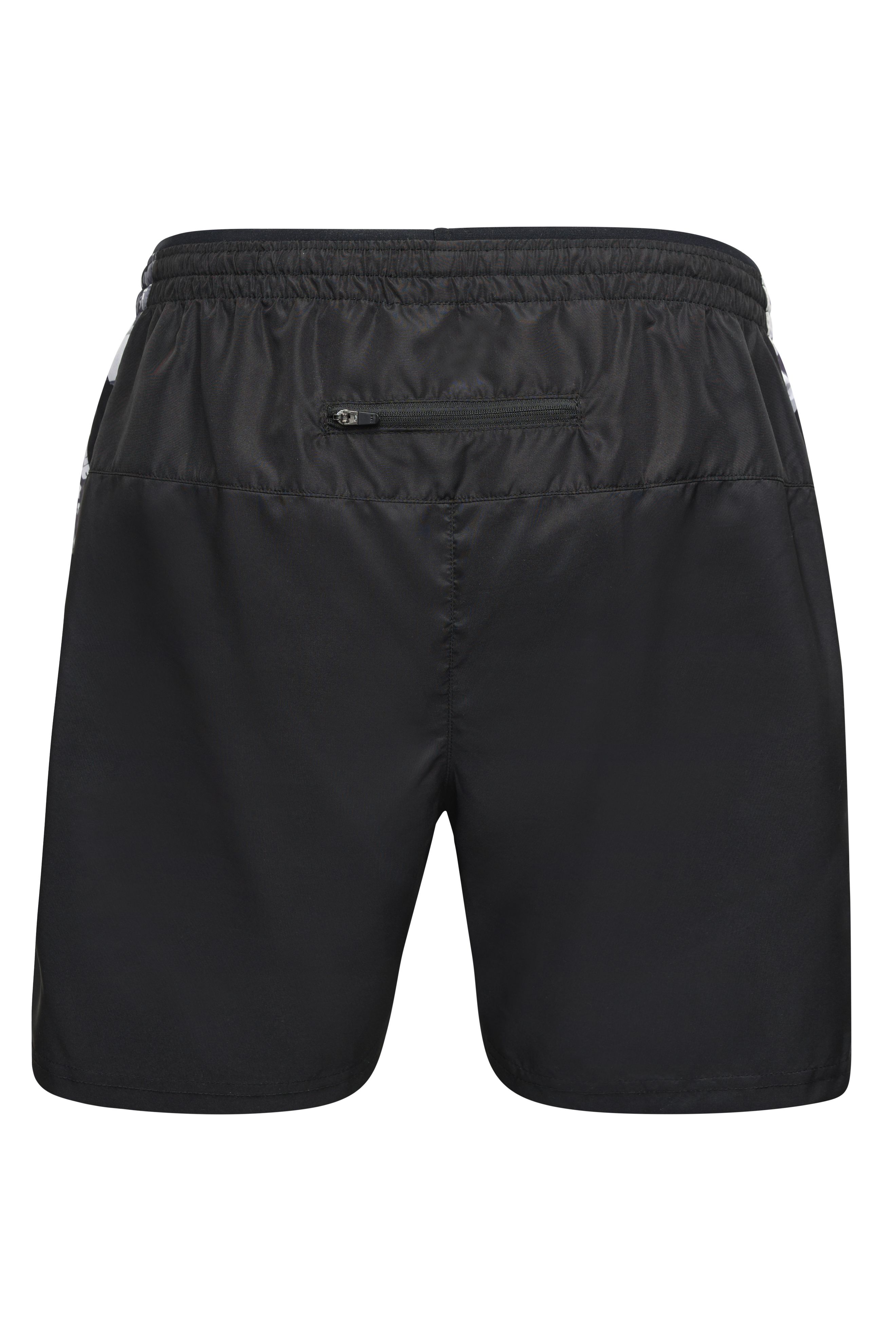 Homme Short de sport homme Noir/imprimé-en-noir-Daiber