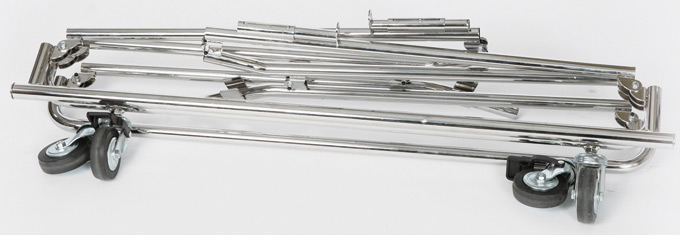 Unisex Garment Rack Silver-Daiber