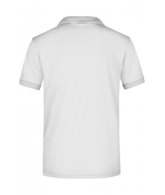 Herren Men's Active Polo White-Daiber