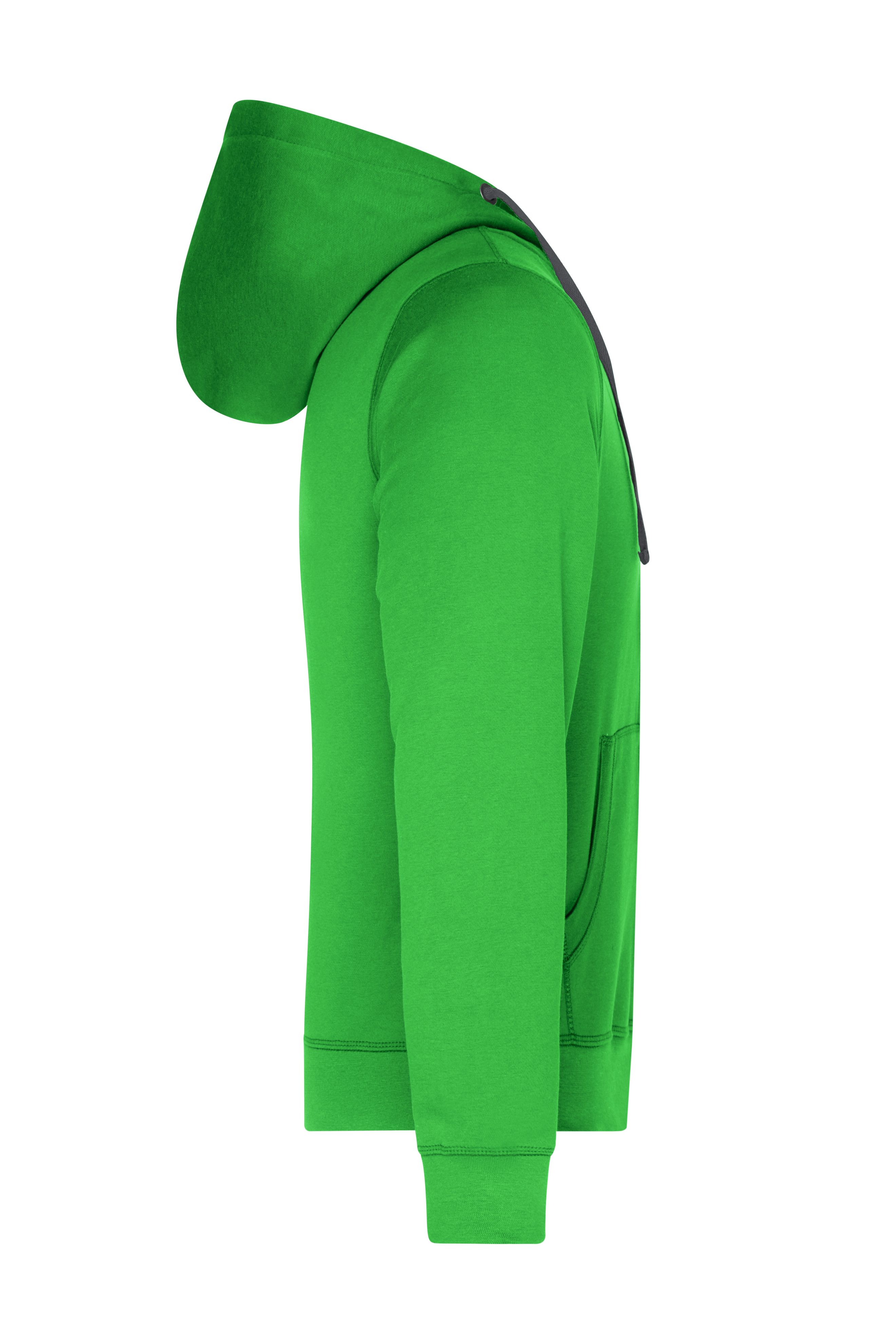 Men Men's Hooded Jacket Green/carbon-Daiber
