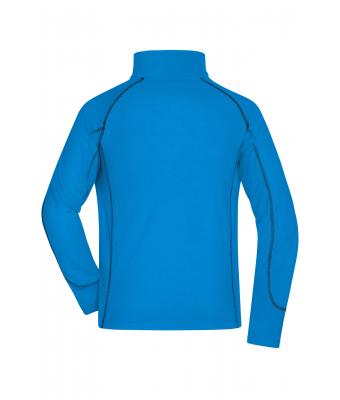 Men Men's Structure Fleece Jacket Aqua/navy-Daiber