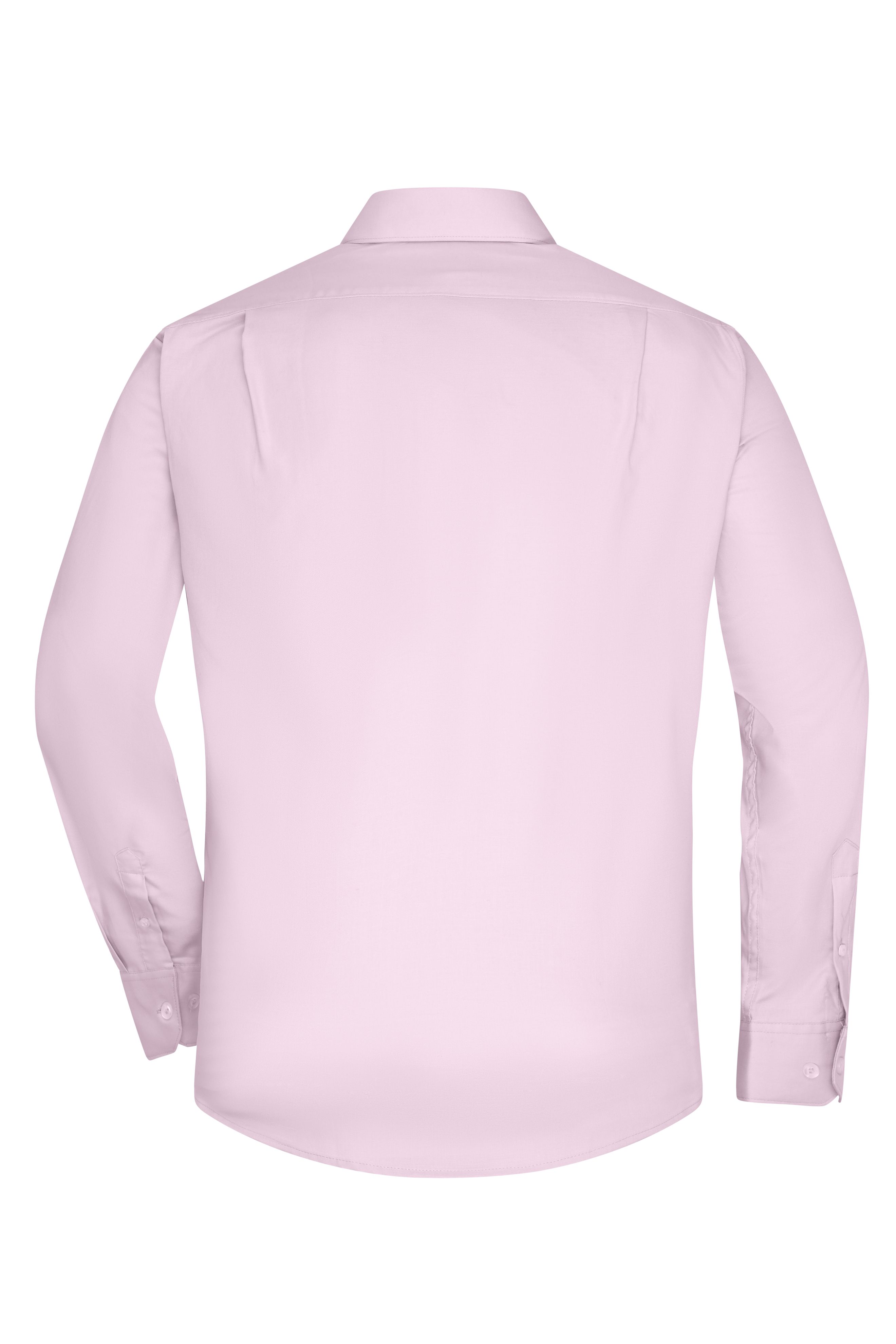 Men Men's Shirt Longsleeve Micro-Twill Light-pink-Daiber