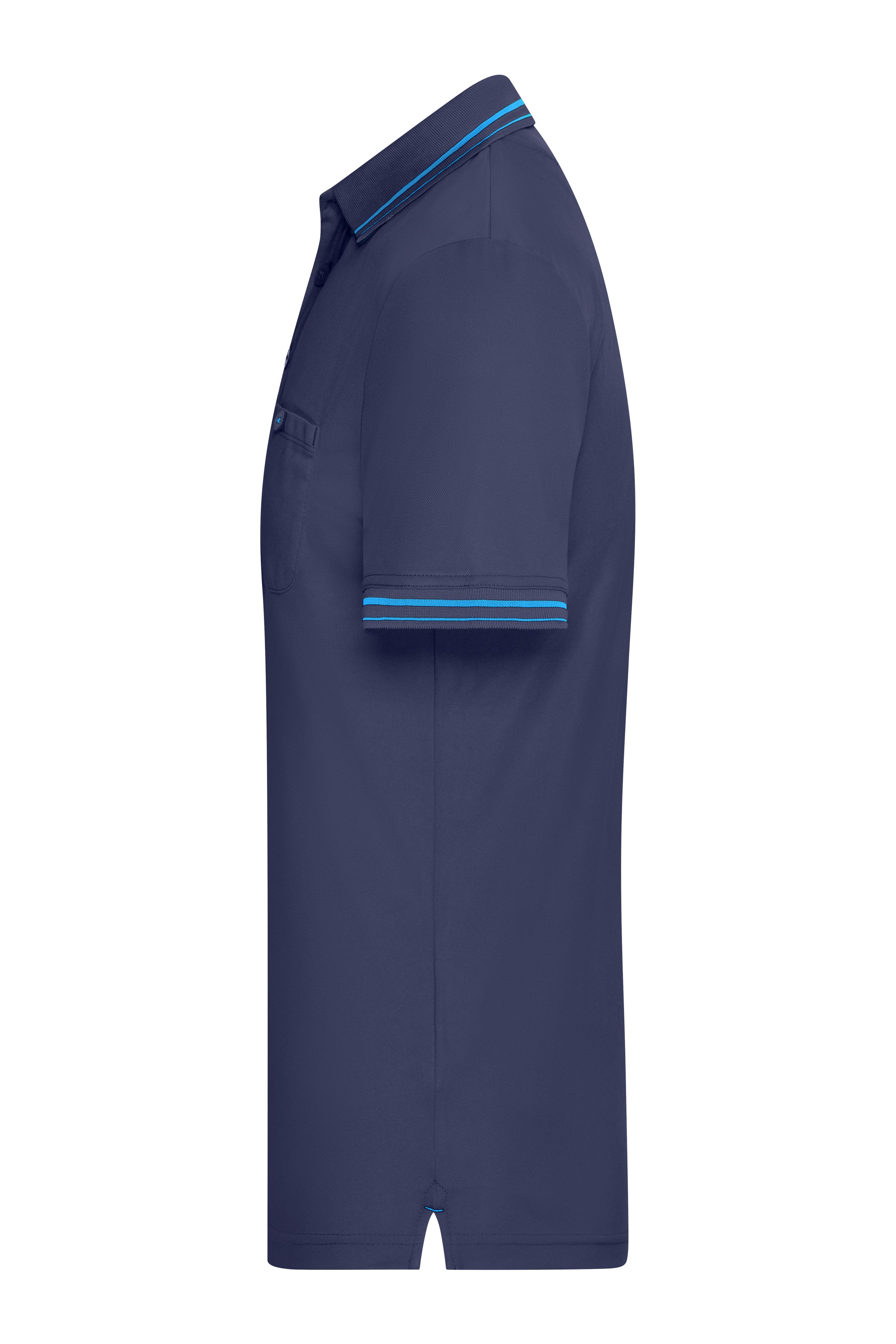 Herren Men's Polo Navy/aqua-Daiber