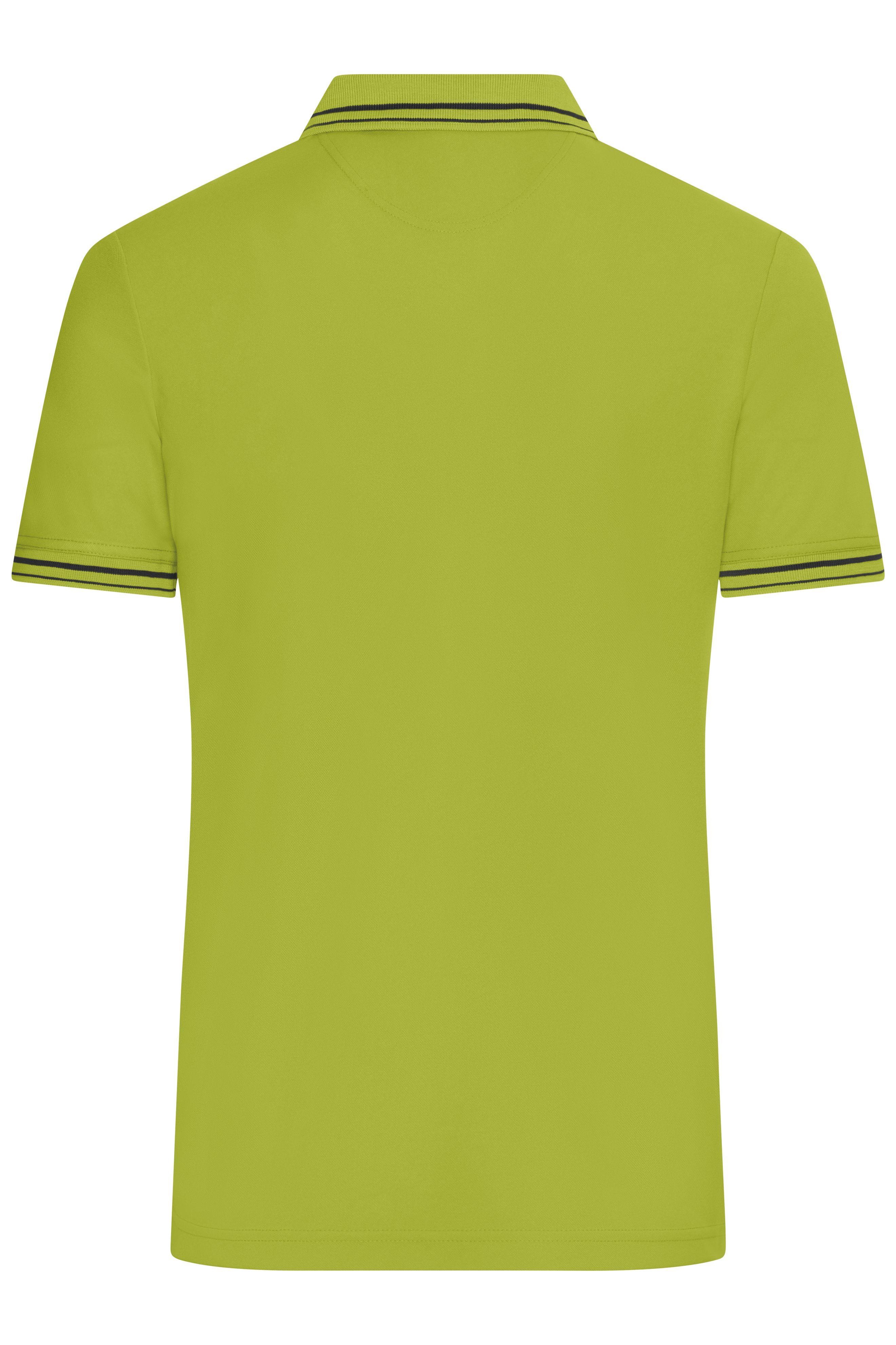 Herren Men's Polo Acid-yellow/carbon-Daiber