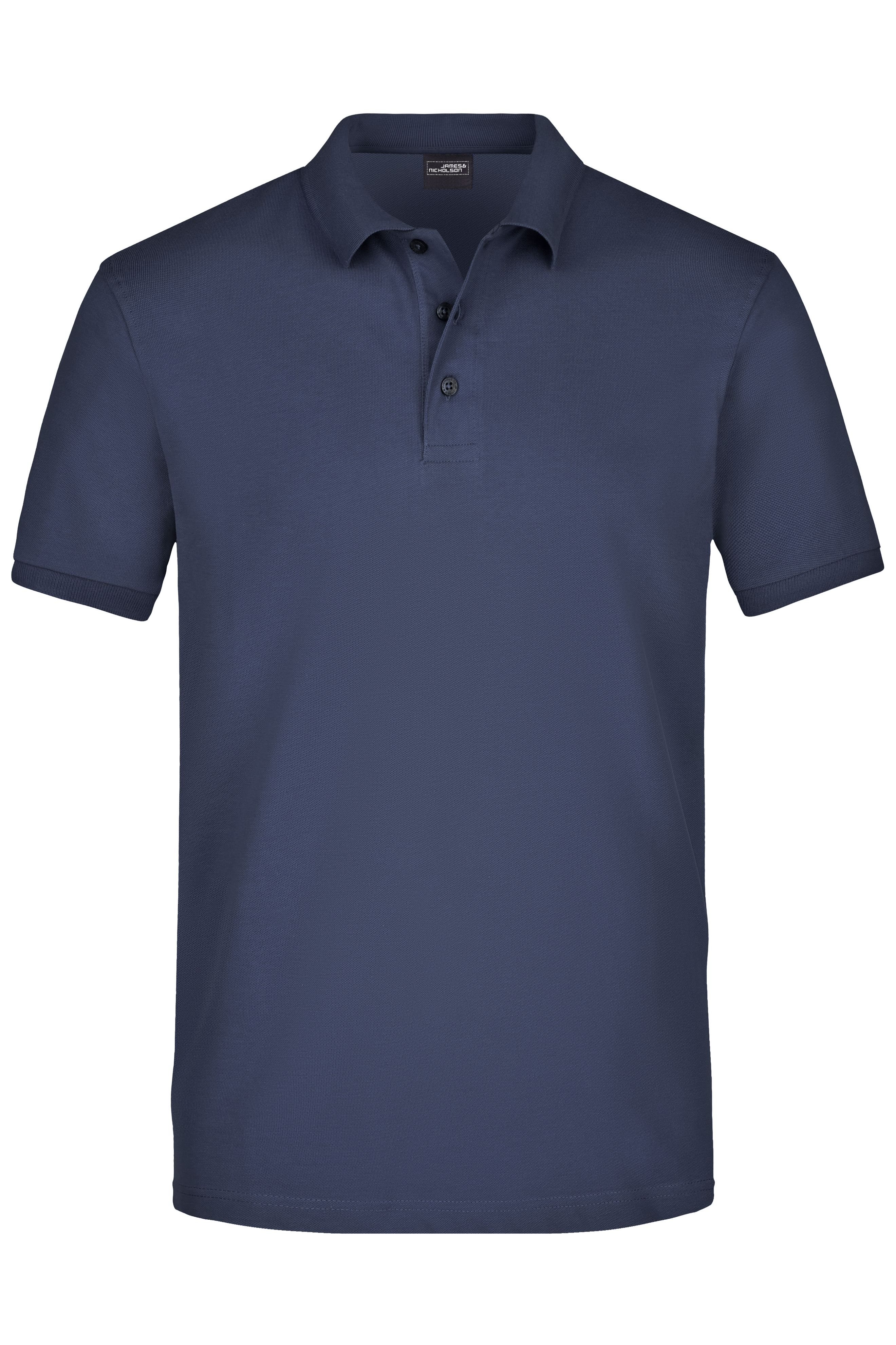Herren Men's Elastic Polo Piqué Navy-Daiber