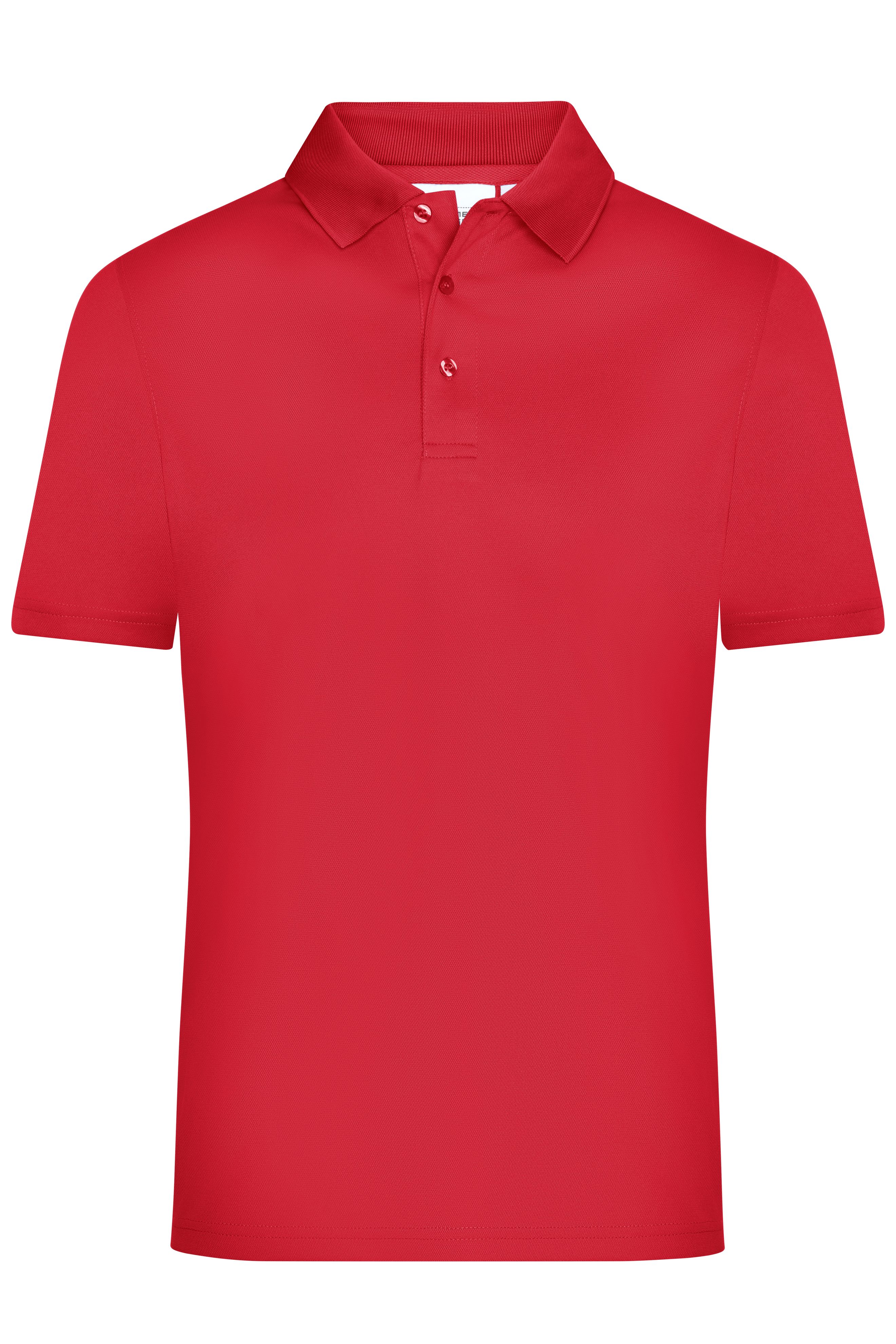 Men Men's Active Polo Red-Daiber