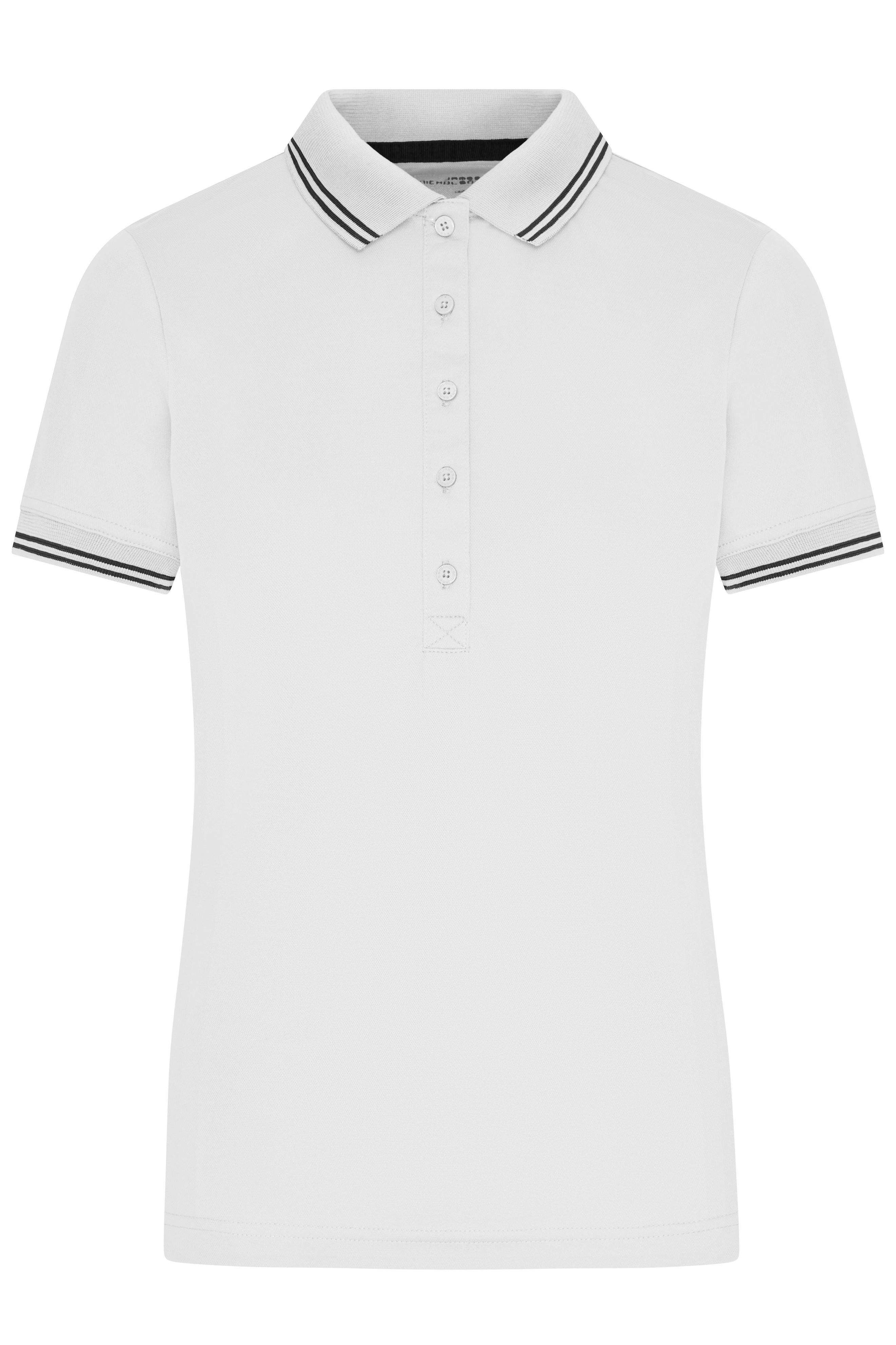 Ladies Ladies' Functional Polo White/black-Daiber