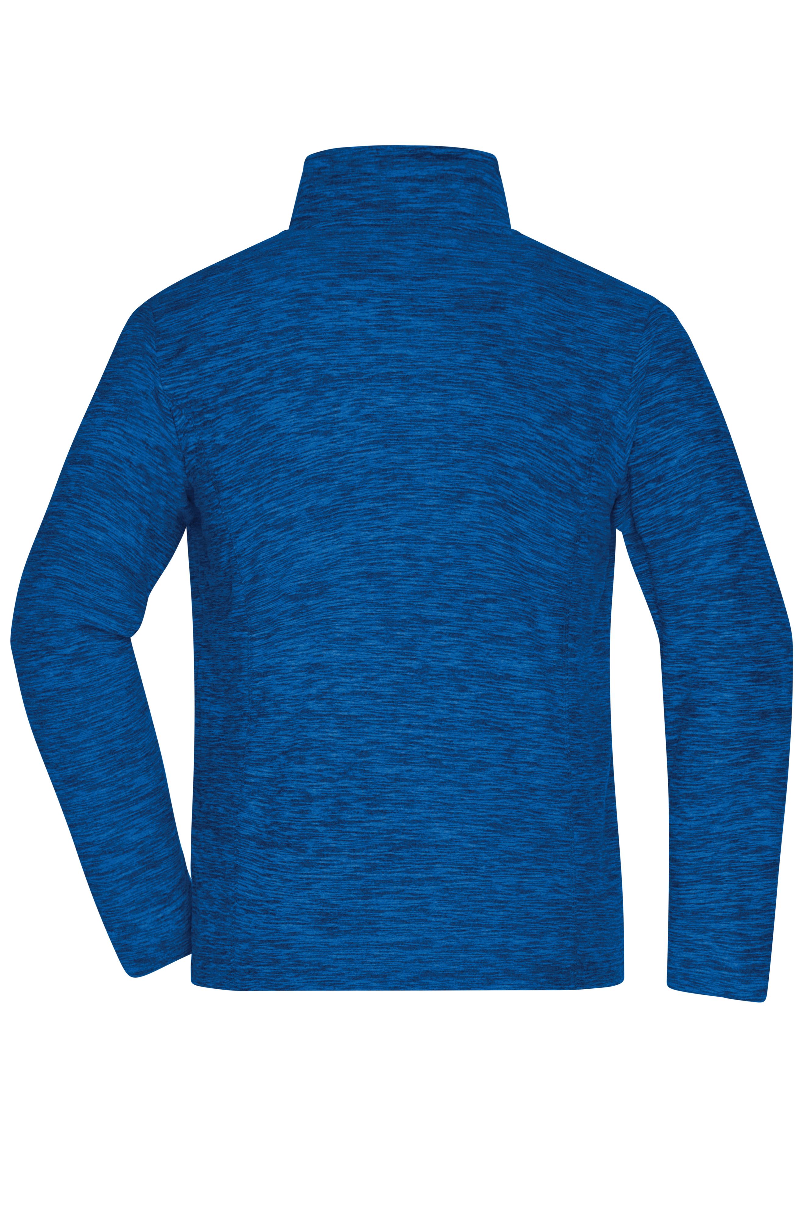 Men Men's Fleece Jacket Royal-melange/blue-Daiber