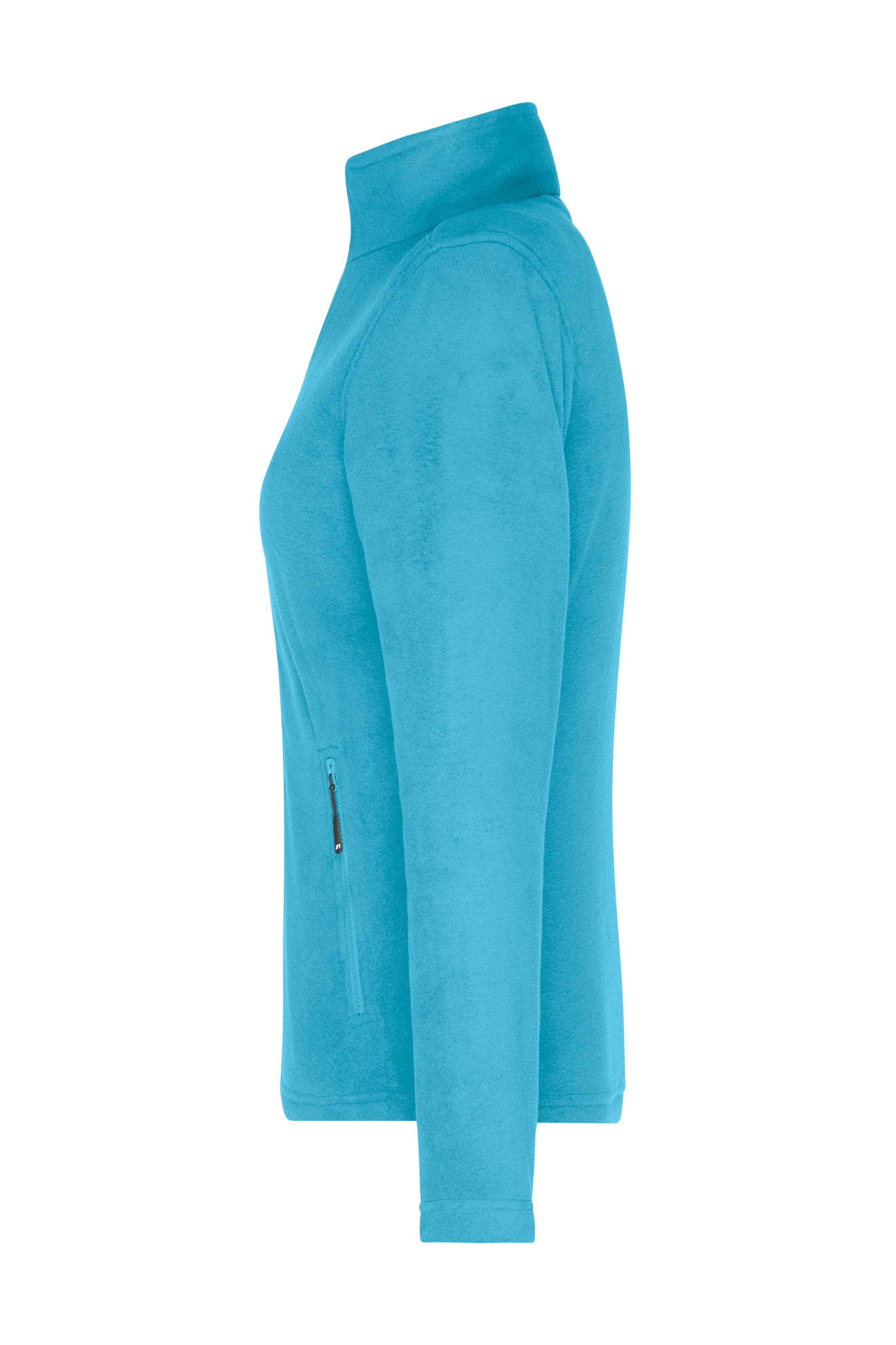Ladies Ladies' Fleece Jacket Turquoise-Daiber
