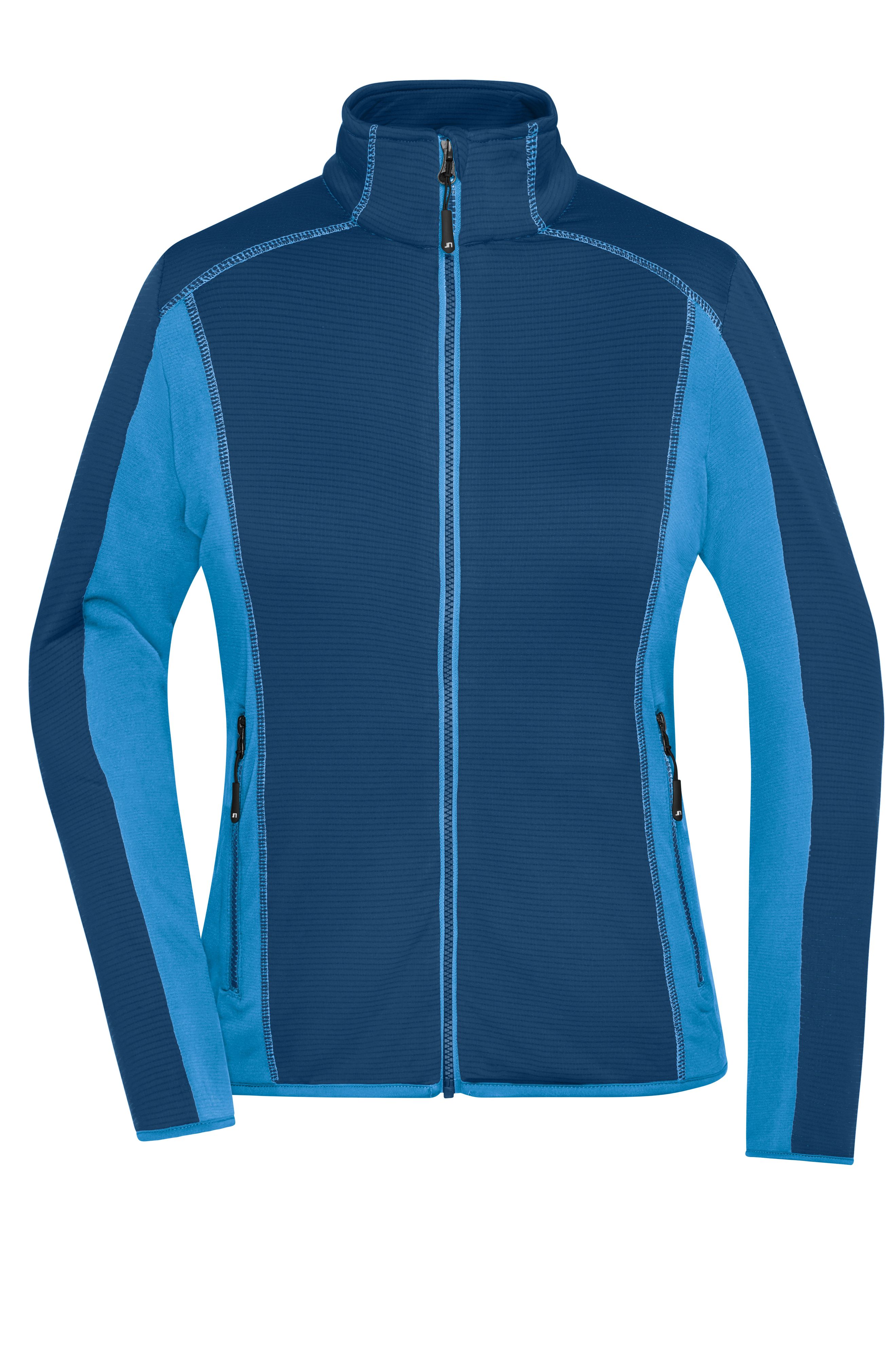 Ladies Ladies' Structure Fleece Jacket Navy/bright-blue-Daiber
