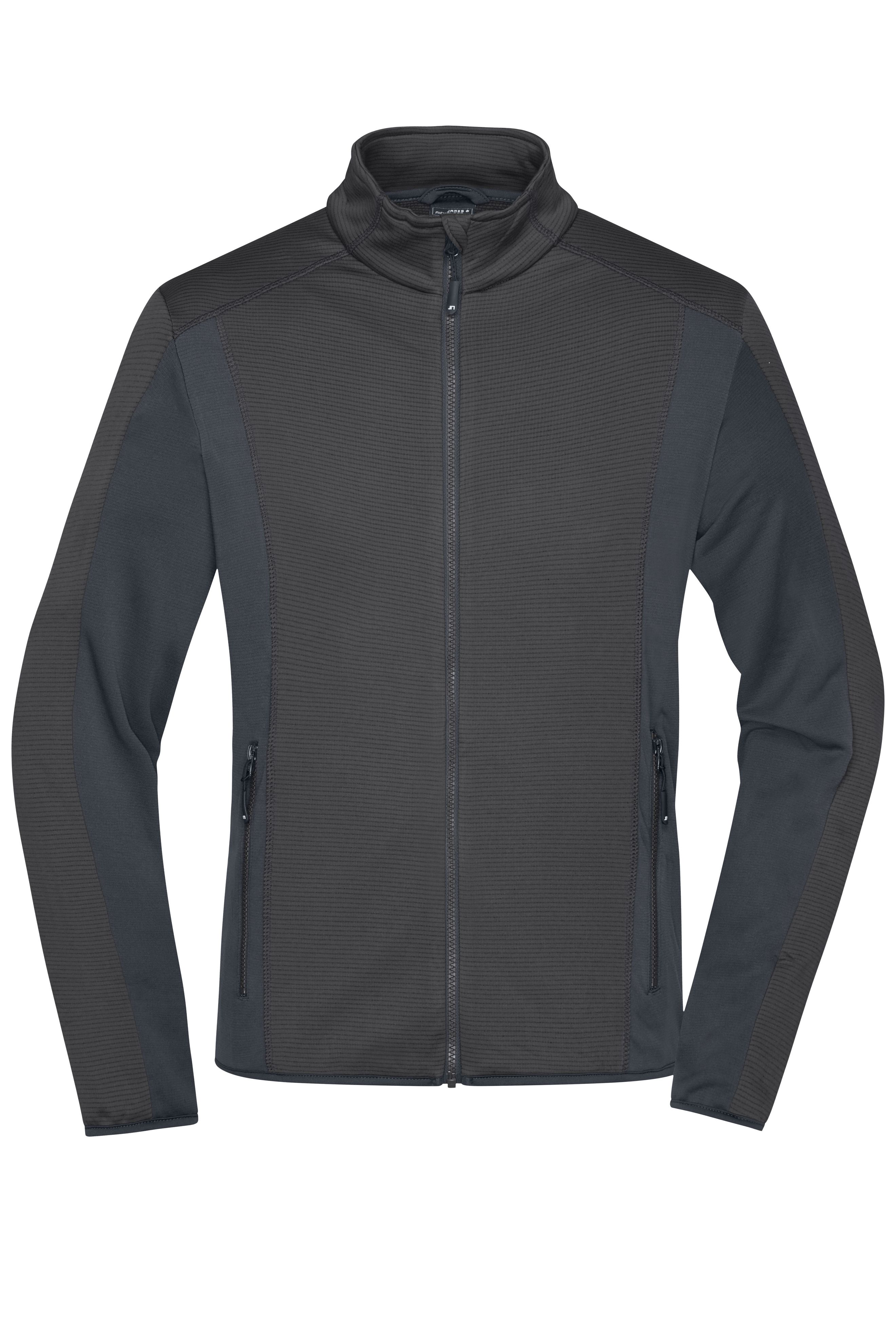Herren Men's Structure Fleece Jacket Black/carbon-Daiber