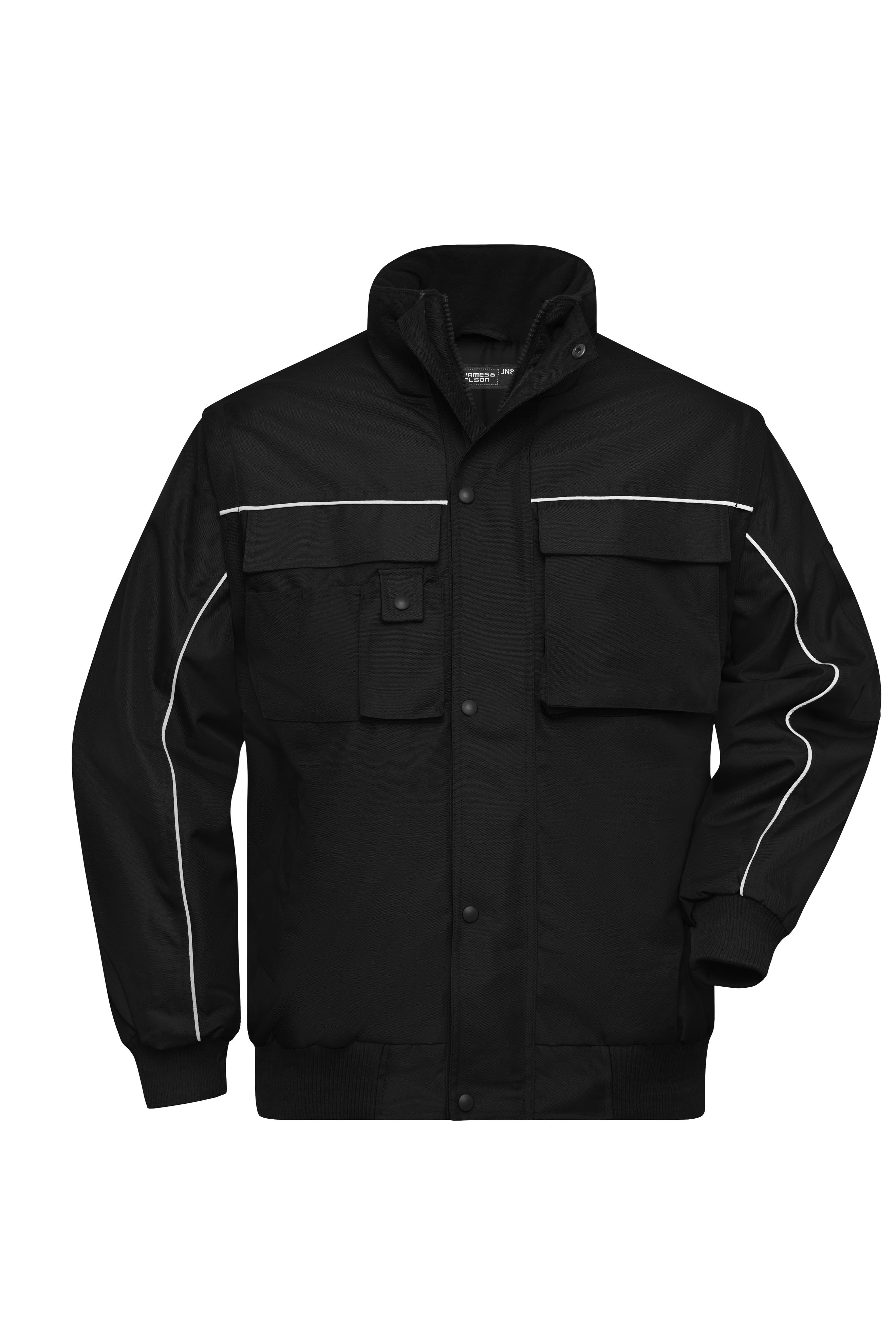 Unisex Workwear Jacket Black/black-Daiber