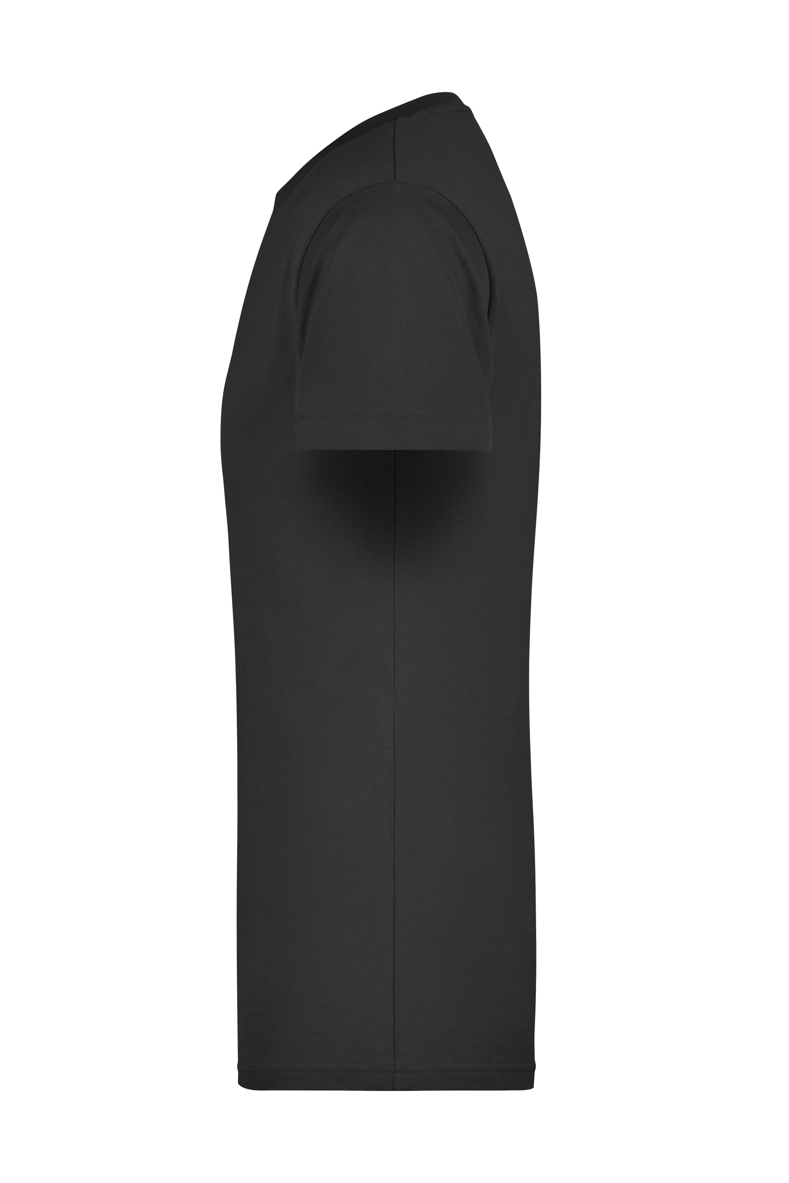 Herren Men's Slim Fit-T Black-Daiber