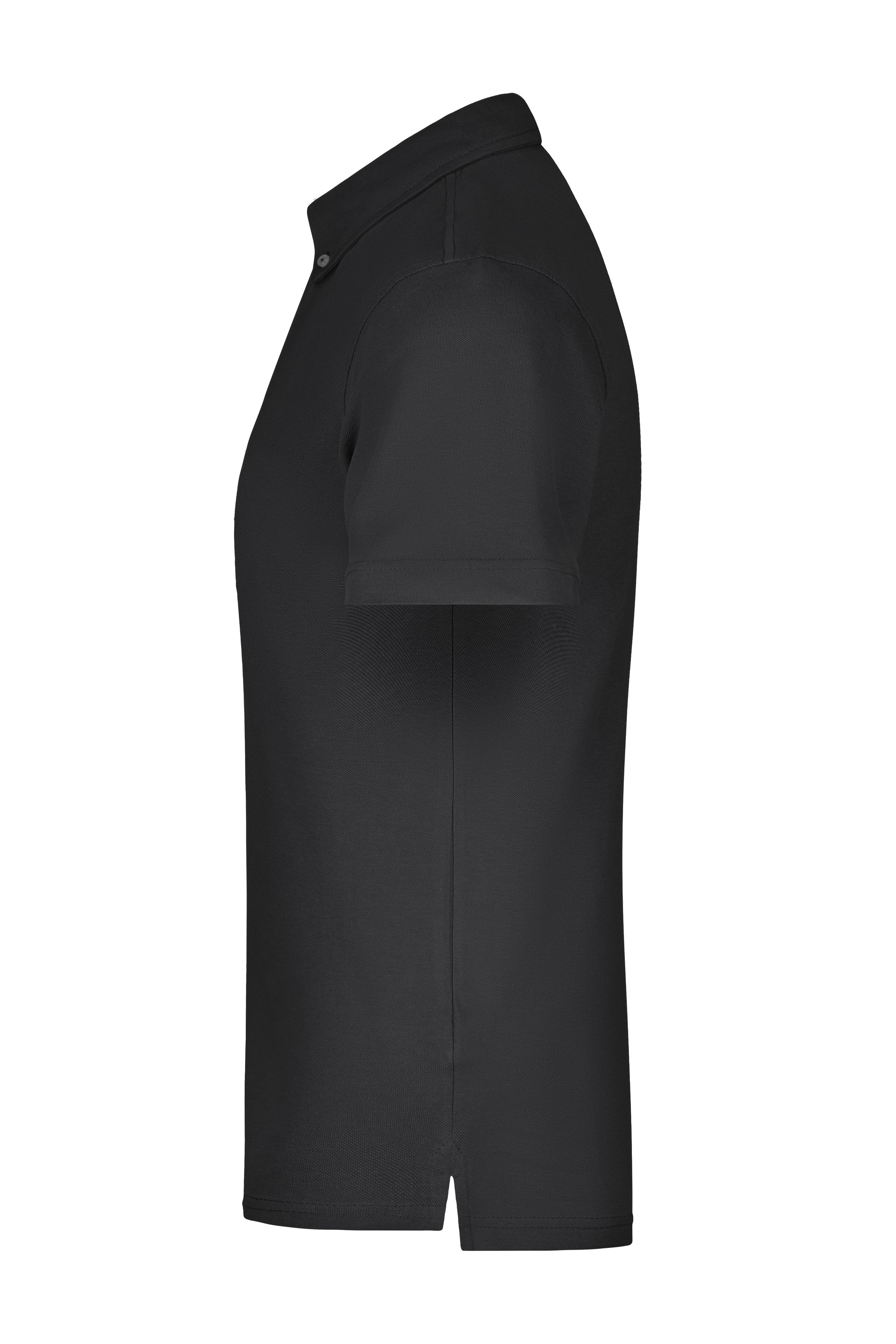 Men Men's Plain Polo Black/black-white-Daiber