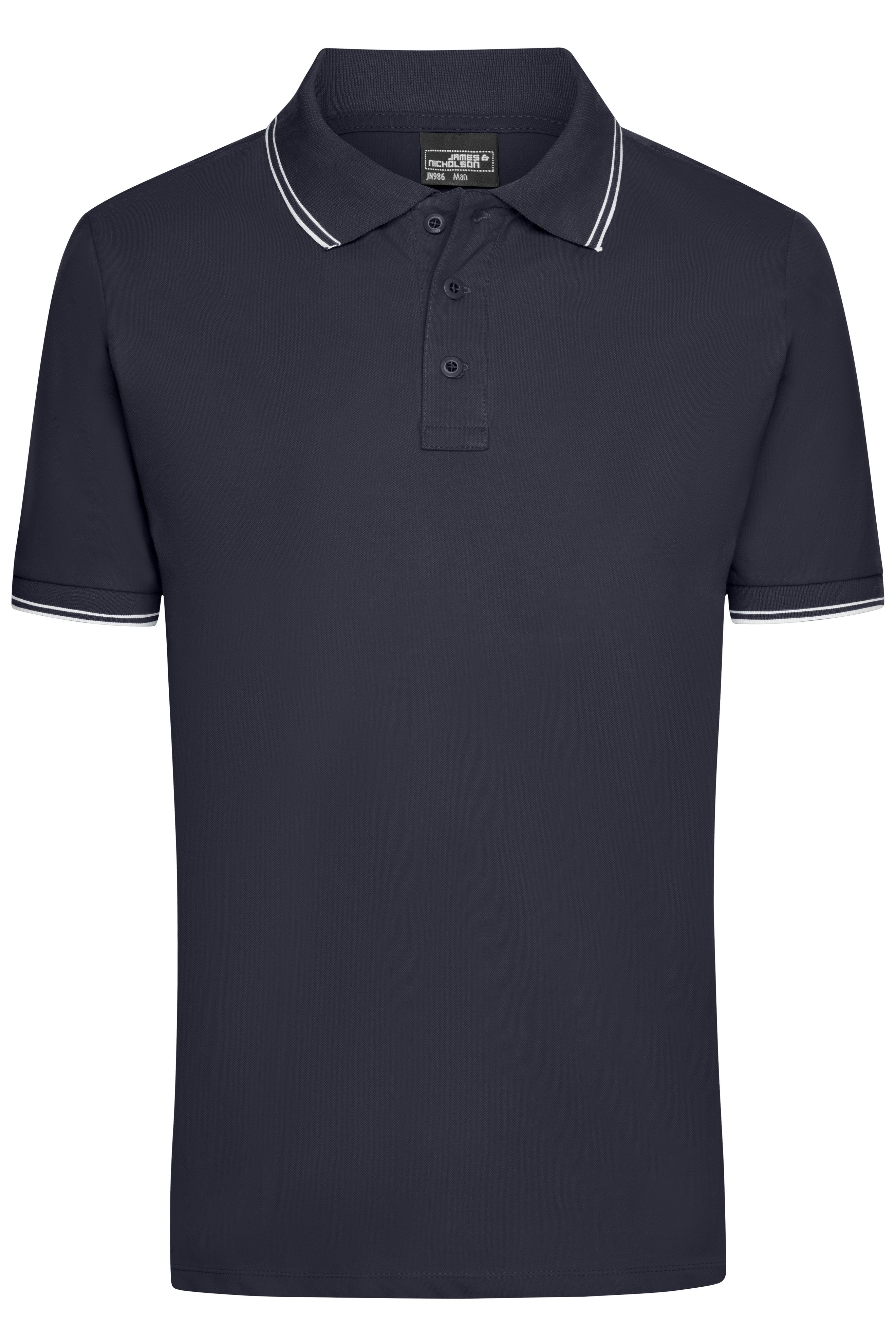Herren Men's Polo Navy/white-Daiber