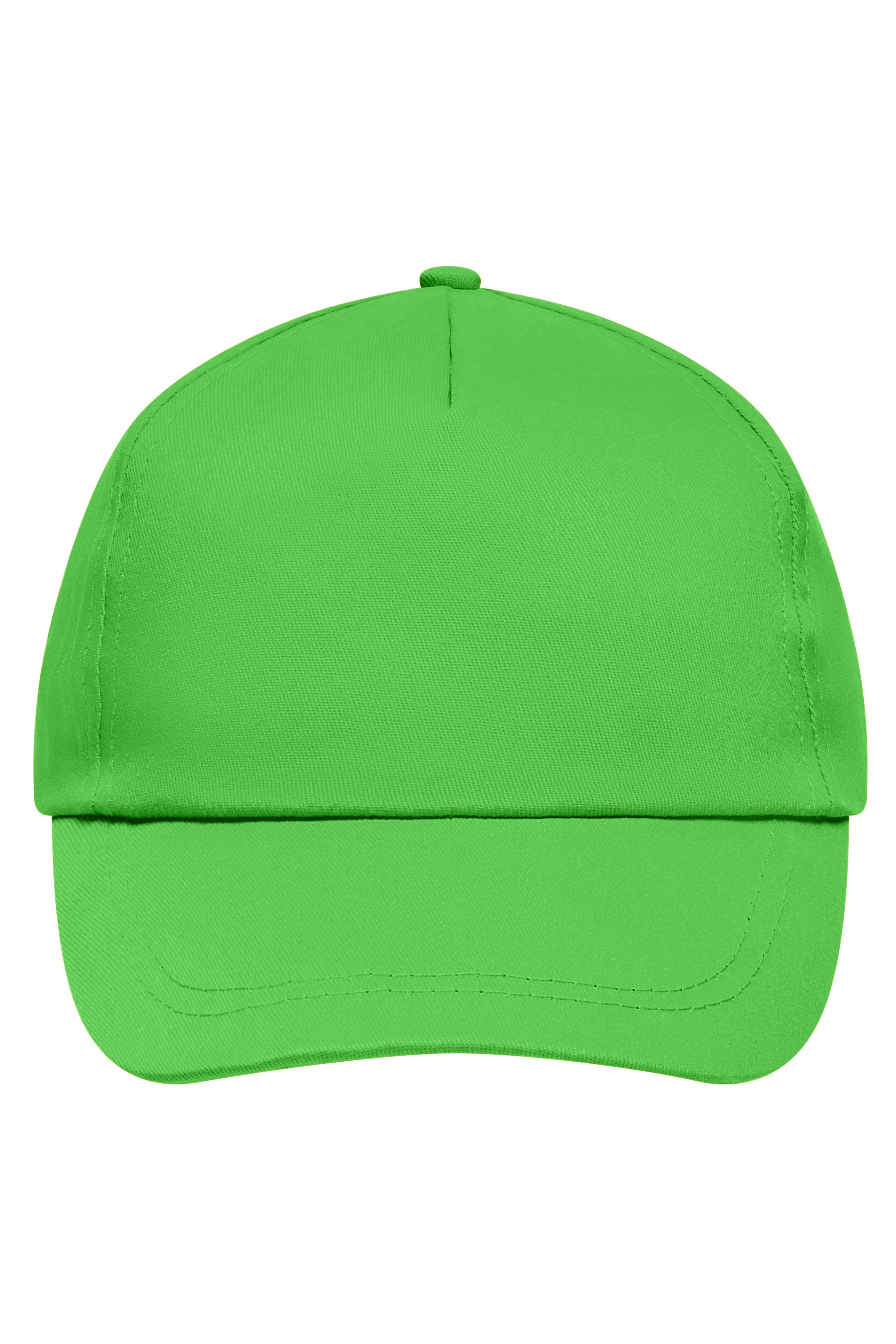 Unisex 5 Panel Promo Cap Lightly Laminated Lime-green-Daiber
