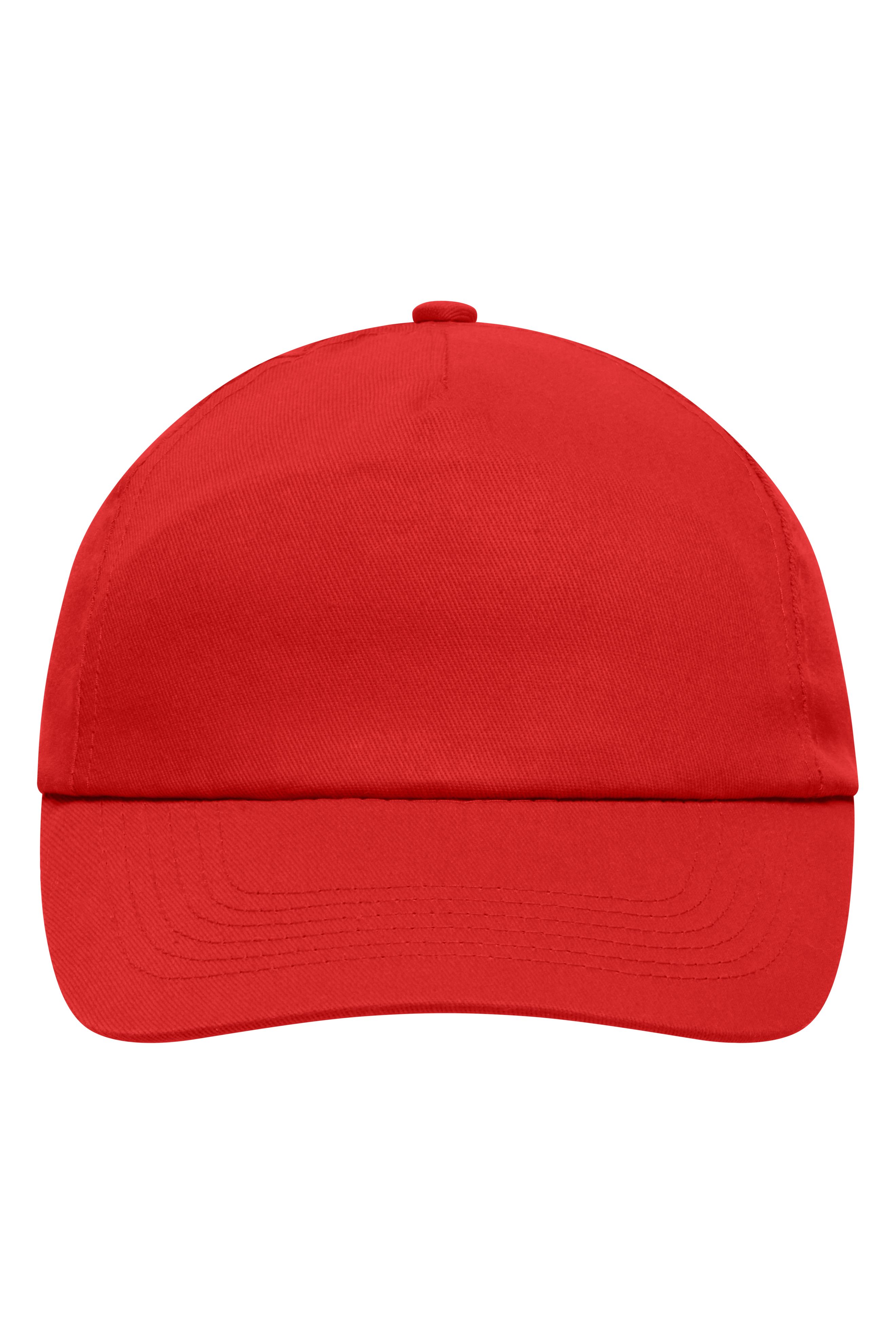Unisex 5 Panel Promo Cap Laminated Signal-red-Daiber
