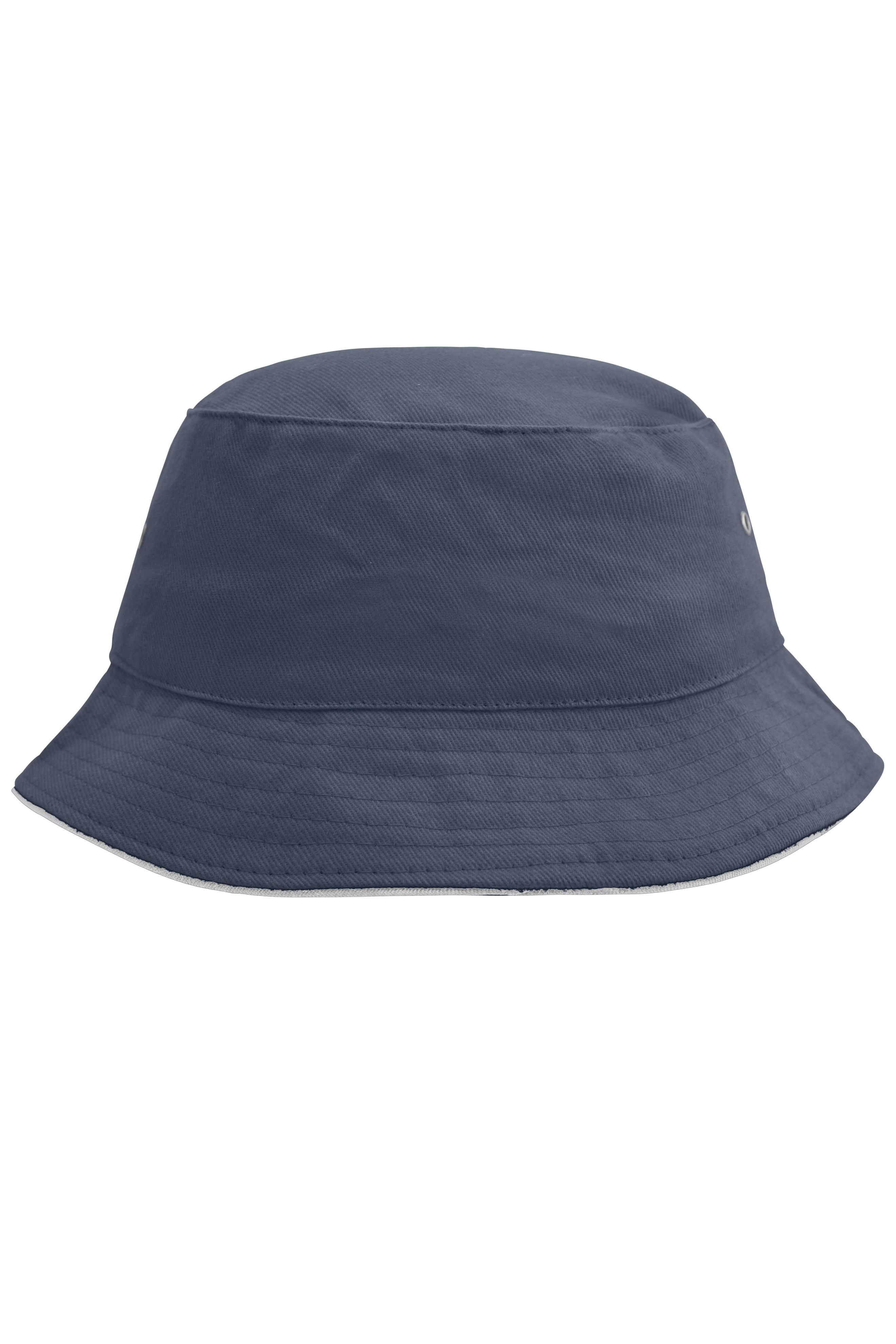 Unisex Fisherman Piping Hat Navy/white-Daiber