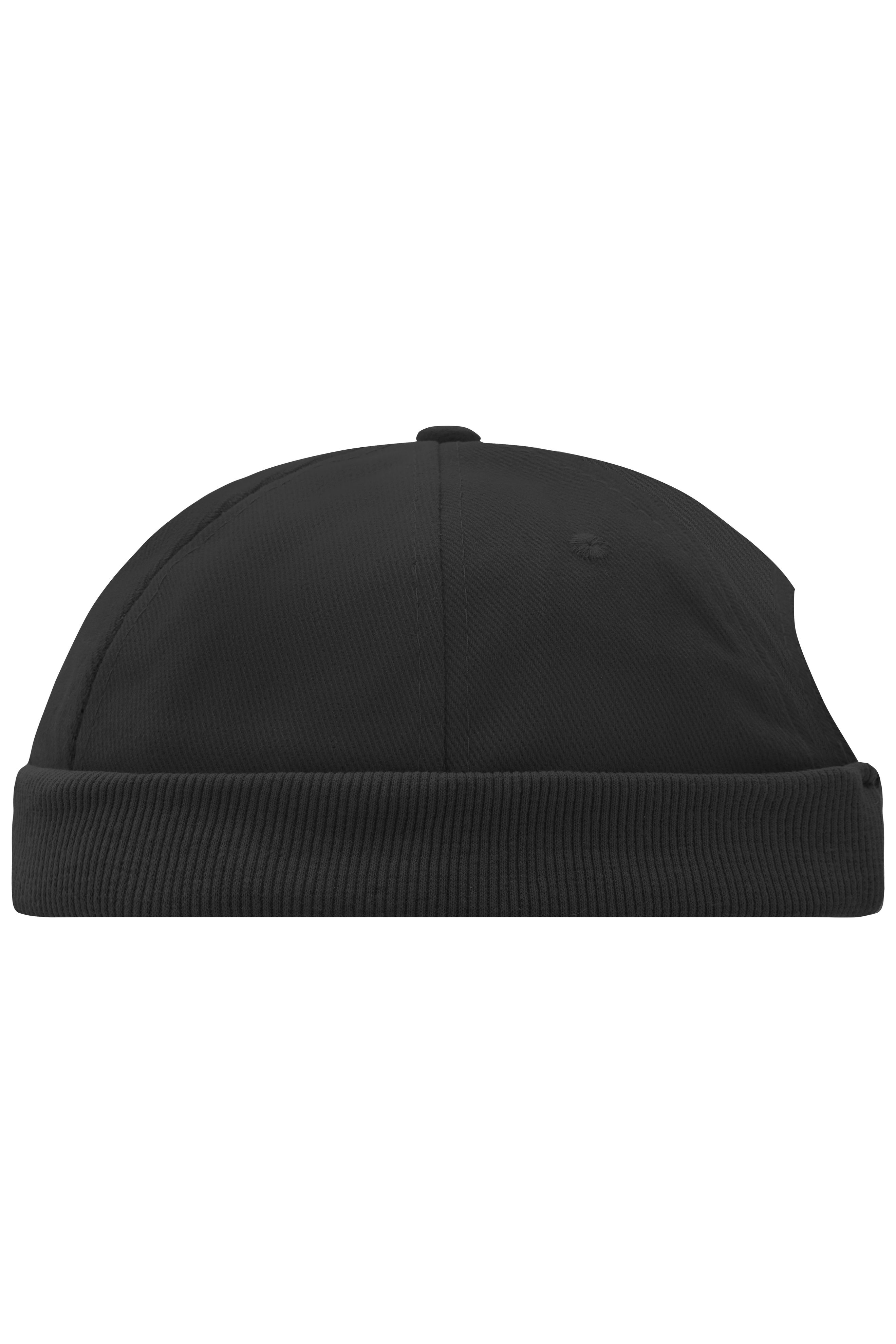 Unisex 6 Panel Chef Cap Black-Daiber