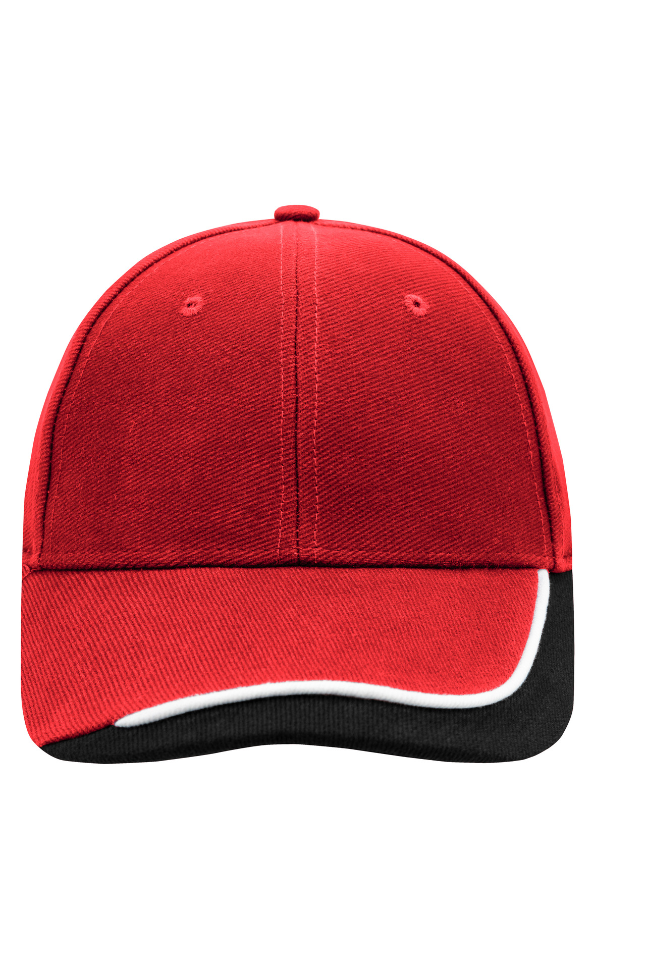 Unisex Half-Pipe Sandwich Cap Red/white/black-Daiber
