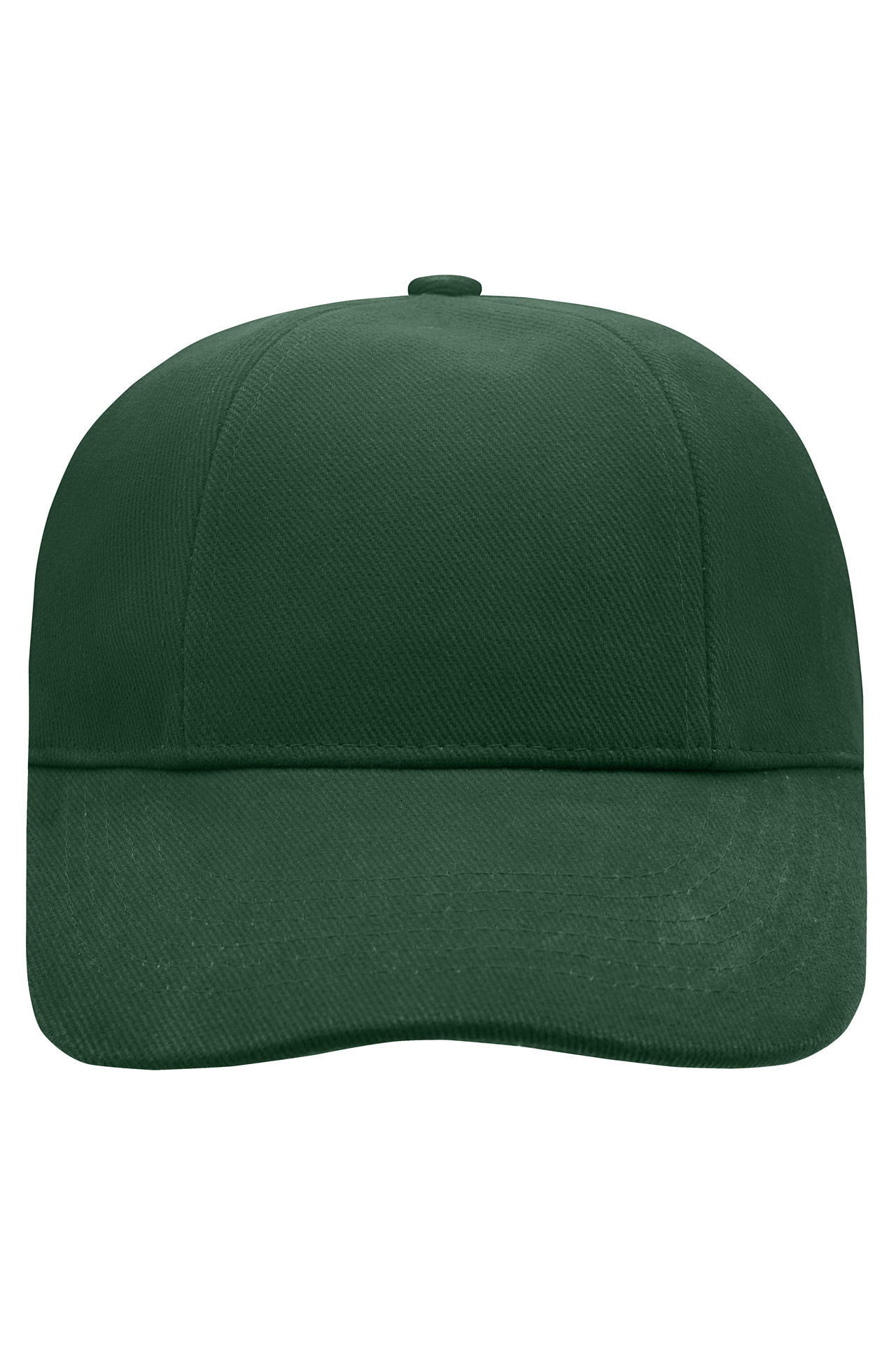 Unisex Turned 6 Panel Cap Laminated Dark-green-Daiber